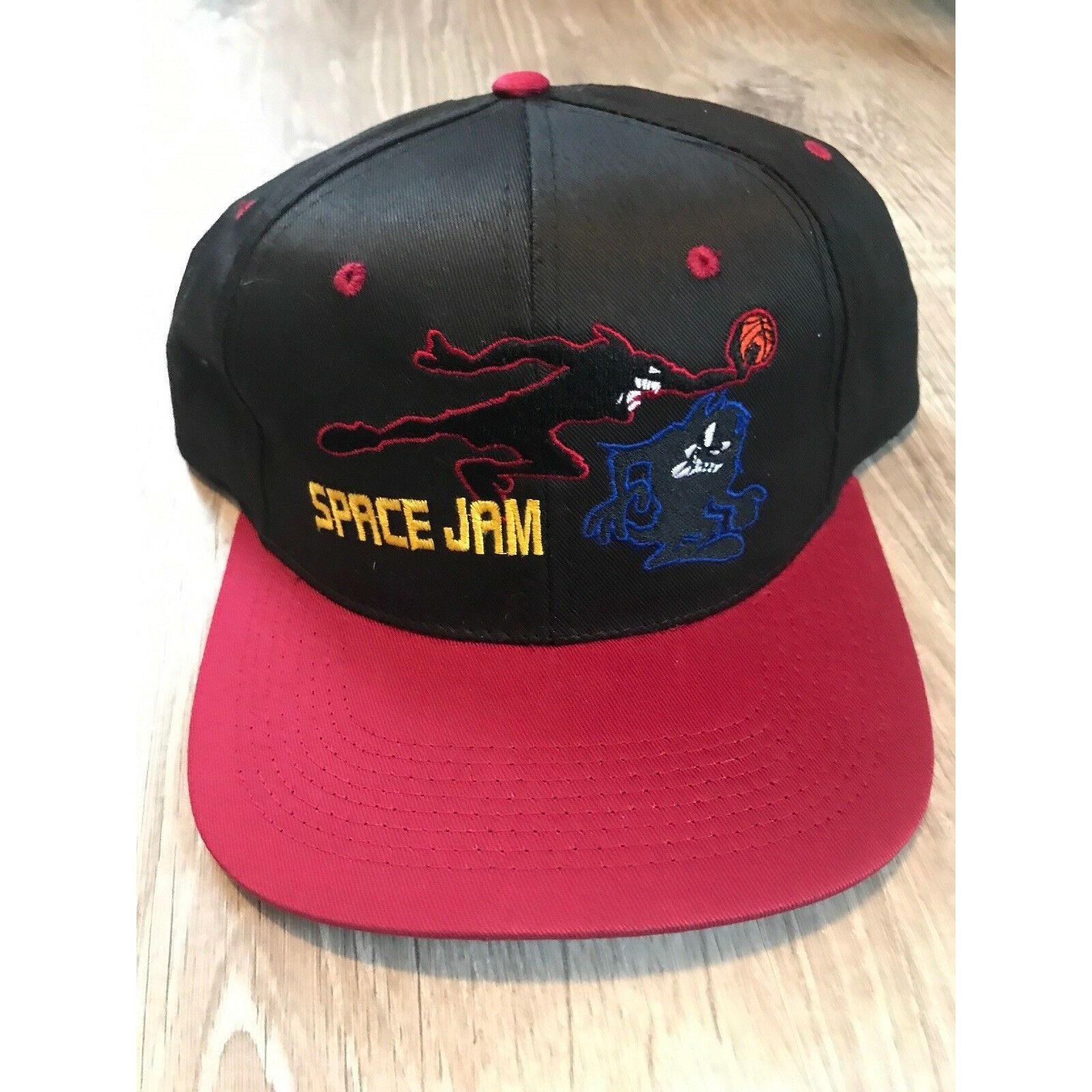 Vintage Vintage 1996 Warner Bros Space Jam Snapback Hat | Grailed