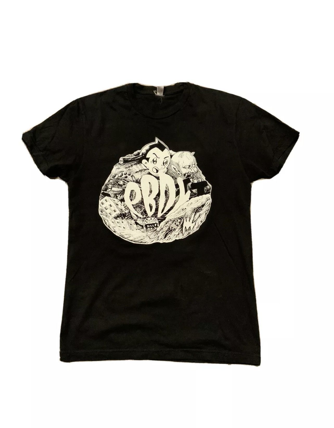 Band Tees PBDY Brainfeeder Flying Lotus Astro Boy Anime T-Shirt | Grailed