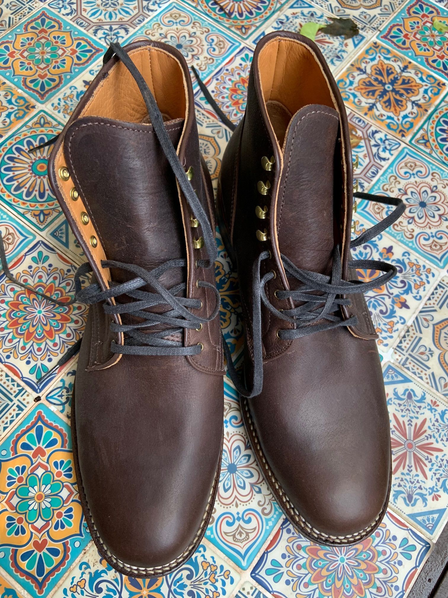 Viberg Viberg Brown Oiled Calf | Grailed
