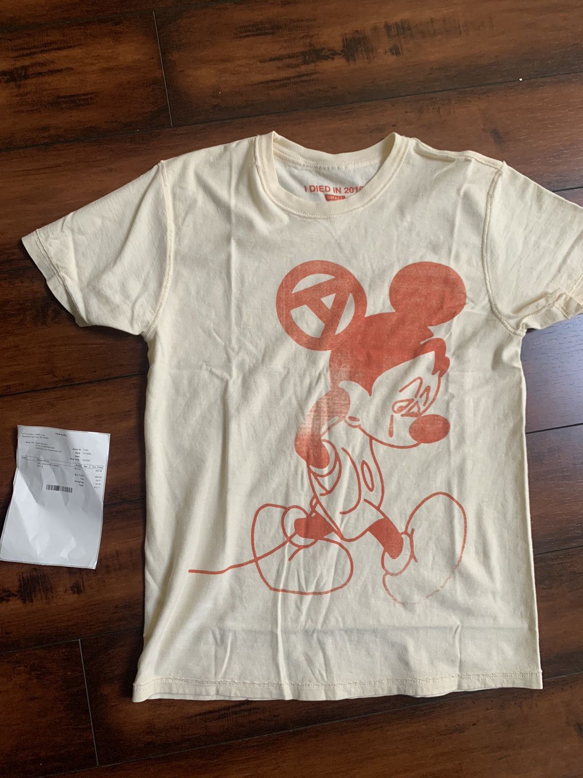 Custom × Mickey Mouse Life is War By Mitch Modes Mickey Mouse T Shirt ...