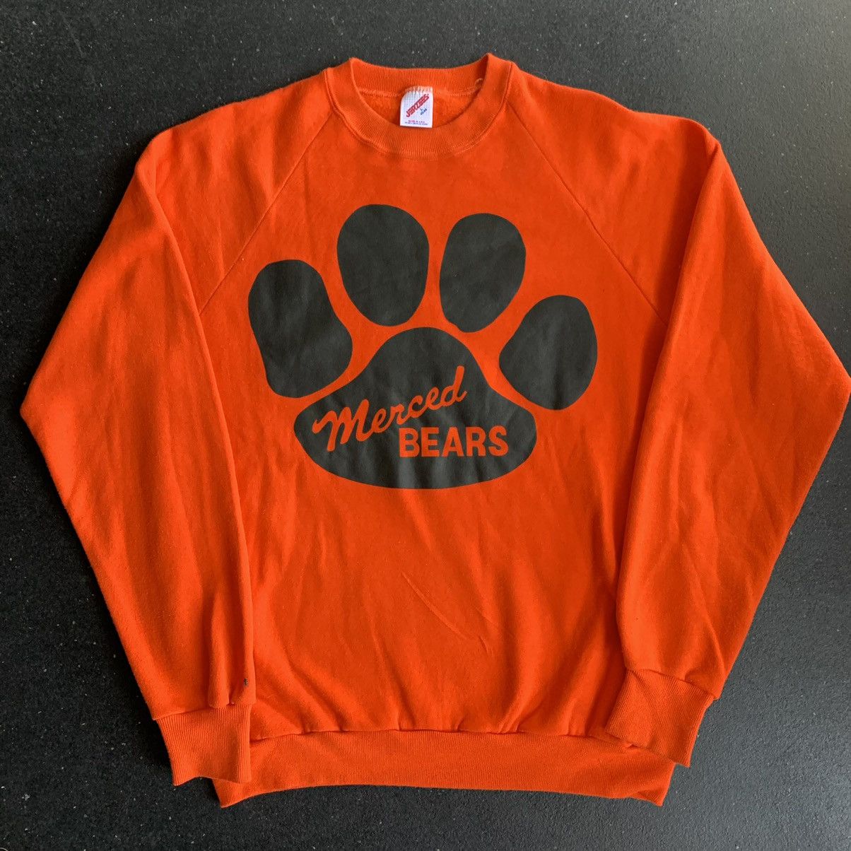 Made In Usa × Streetwear × Vintage vintage 80s merced bears crewneck ...