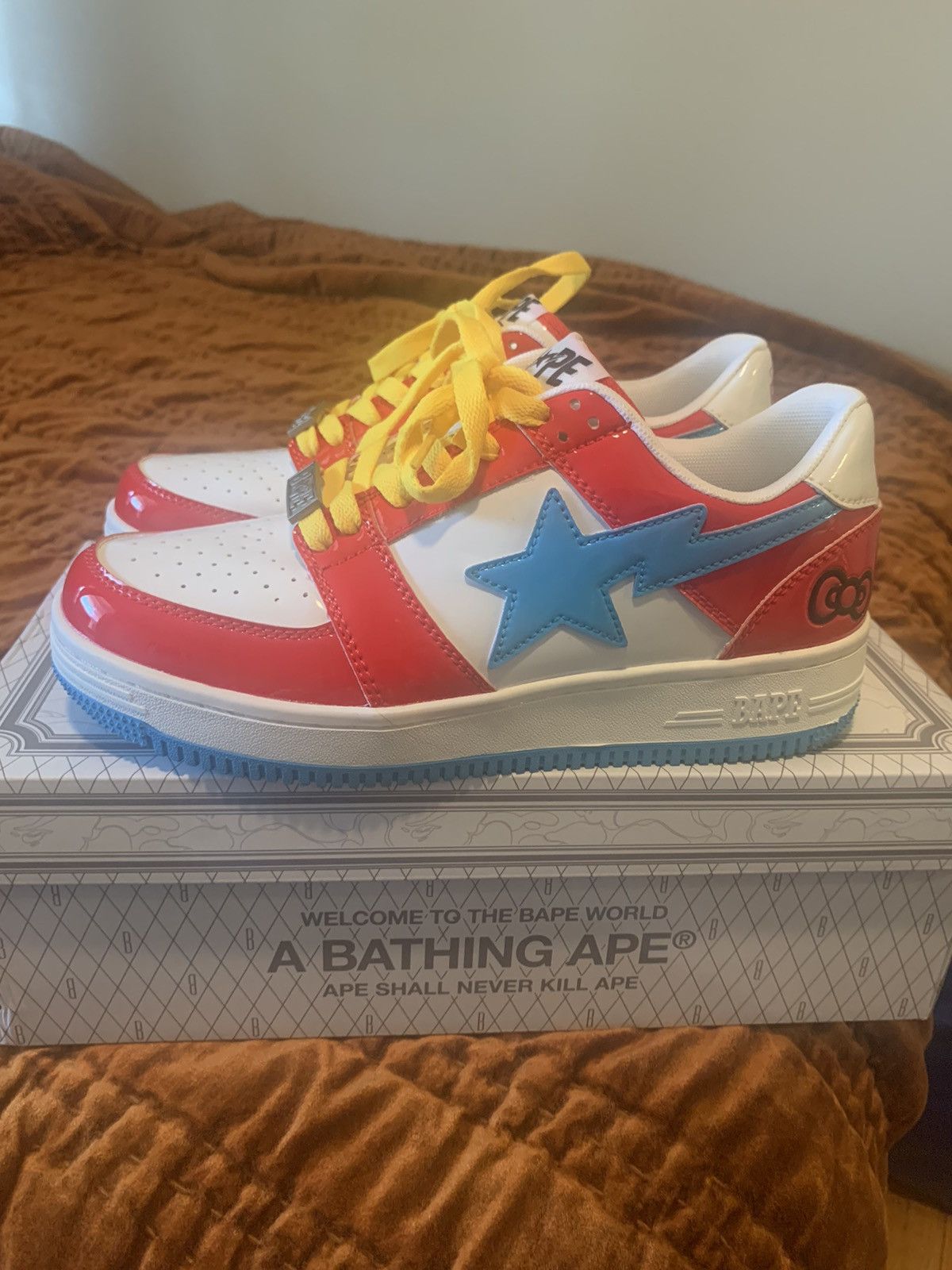 Bape Bathing Ape Hello Kitty Bapesta | Grailed