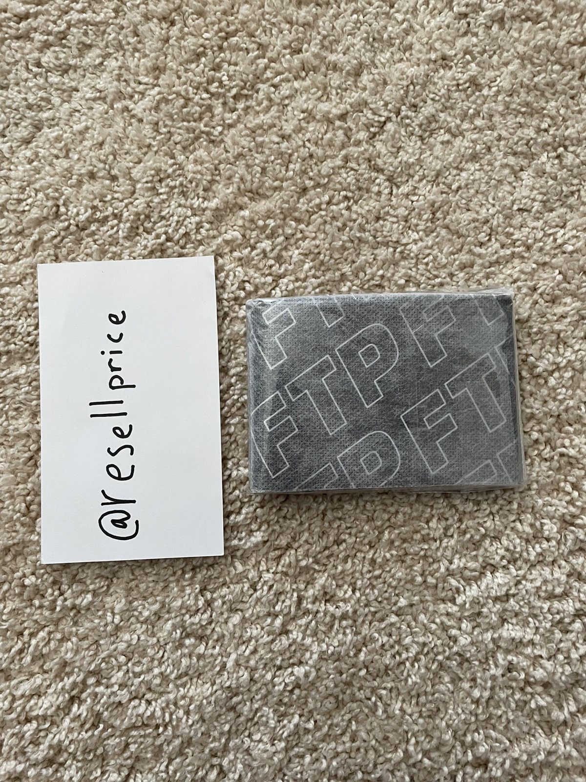 Fuck The Population FTP All Over Outline Logo Wallet | Grailed