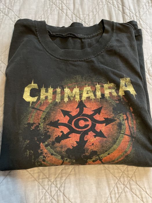 Vintage Vintage “chimaira” band t shirt | Grailed