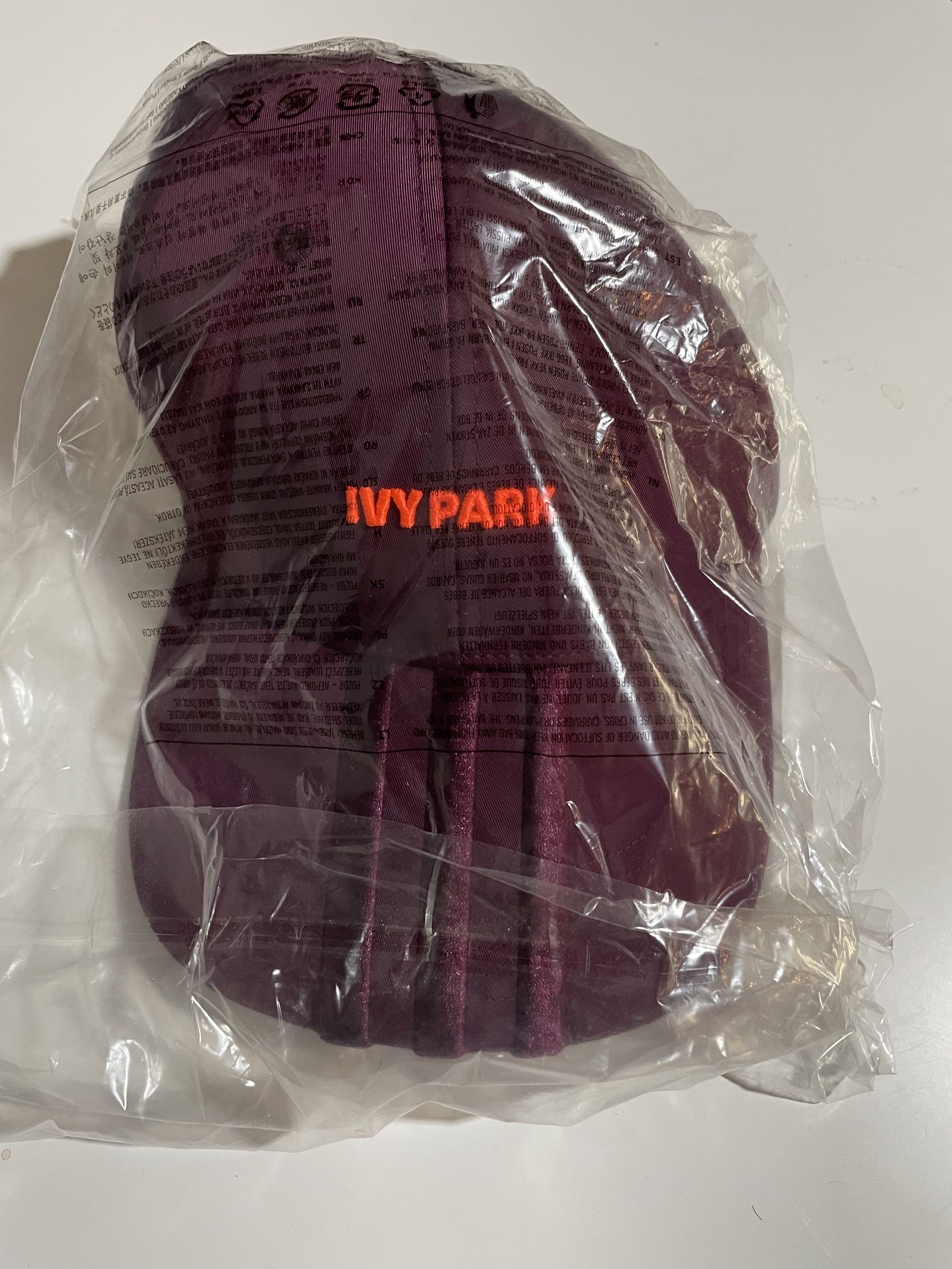 Adidas Ivy Park Maroon Backless Cap *NEW* | Grailed