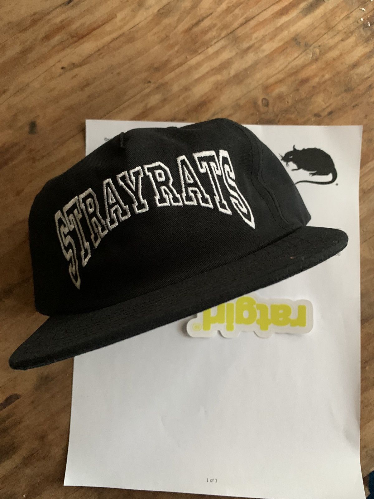 Stray Rats Stray Rats Arch Logo Hat | Grailed