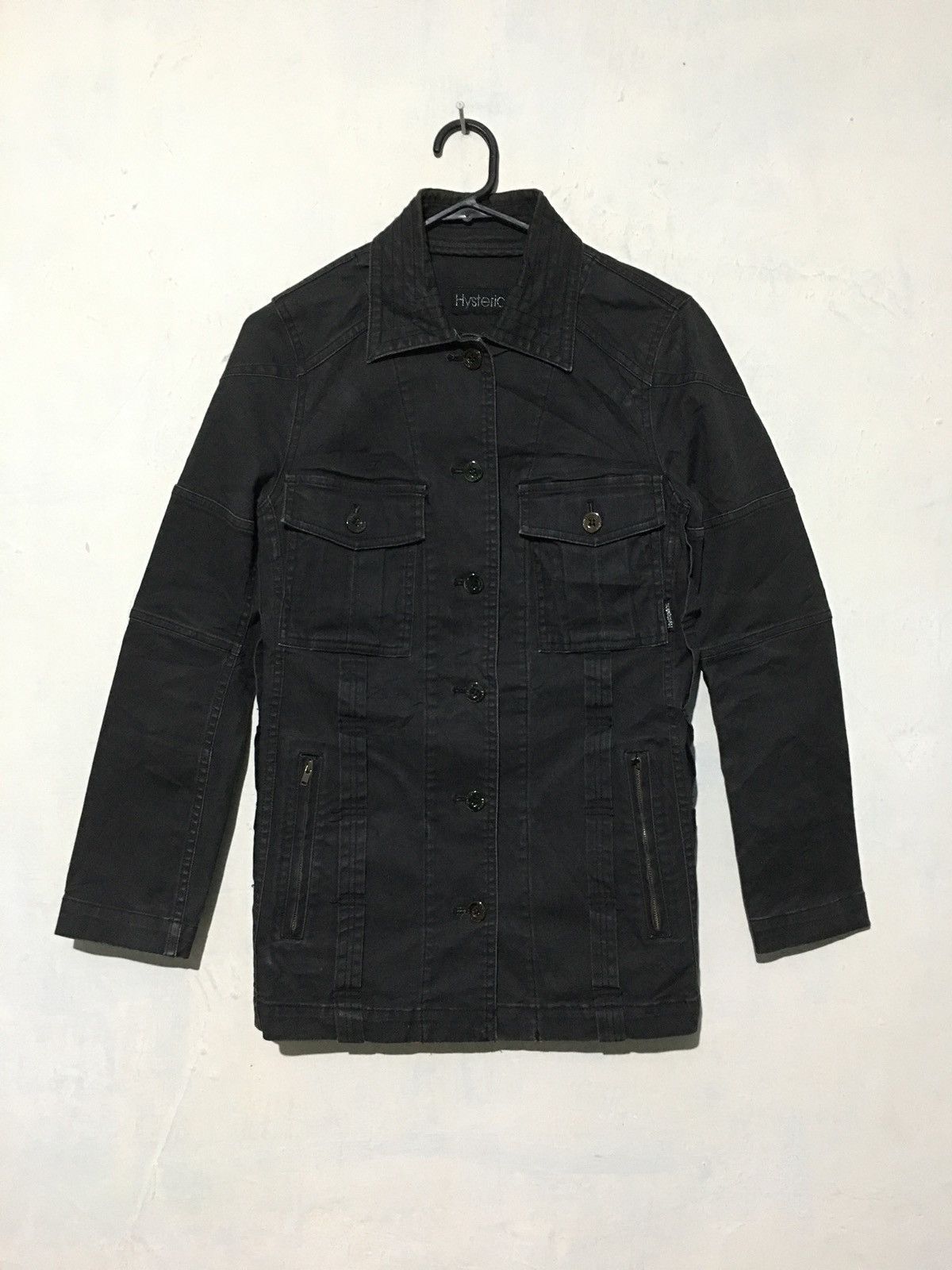 Hysteric Glamour Hysteric Glamour Utility Coated slim jacket | Grailed