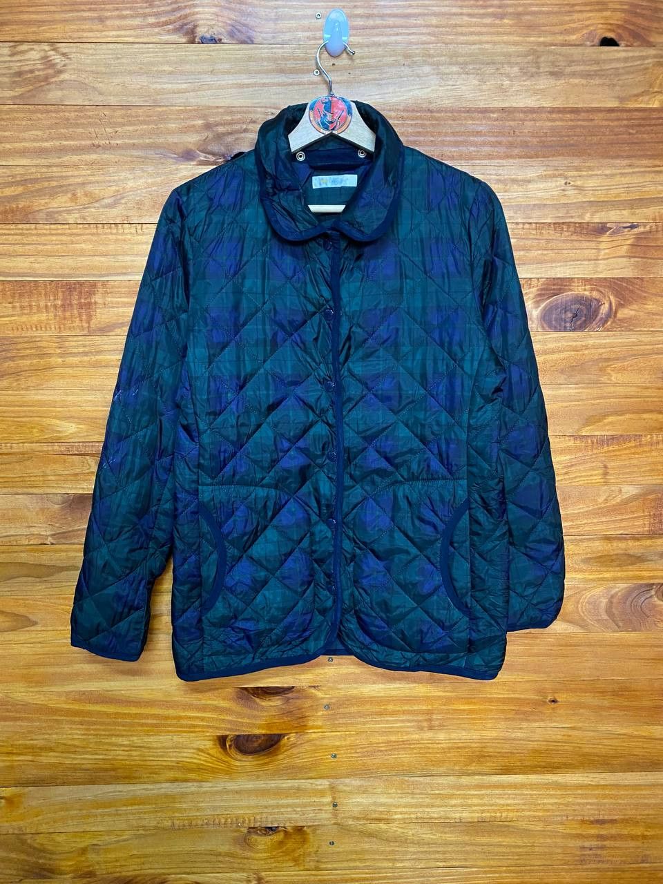 Golden Bear Vintage golden bear plaid quilted jacket | Grailed