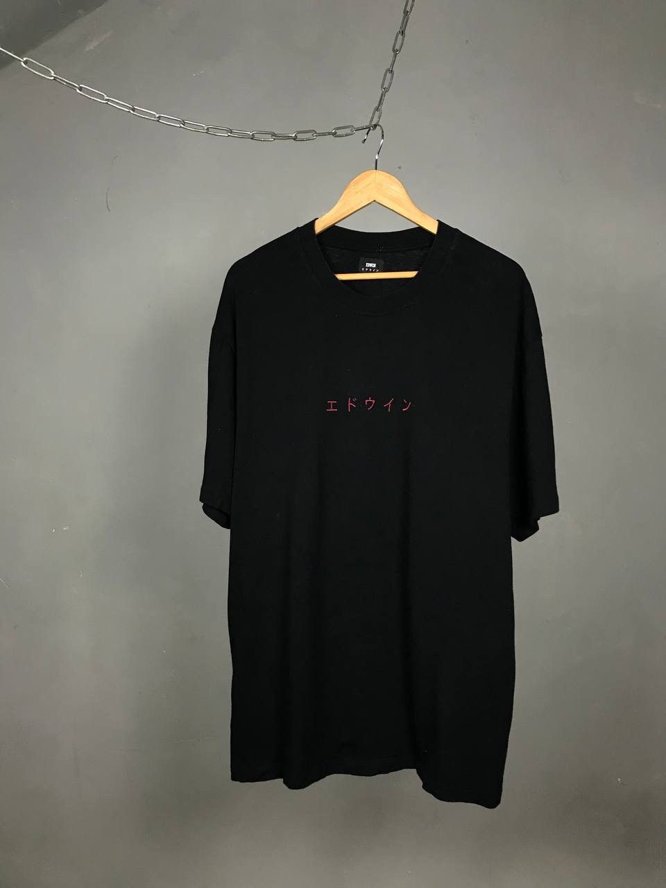 Edwin Edwin Japanese brand streetwear center logo tee | Grailed