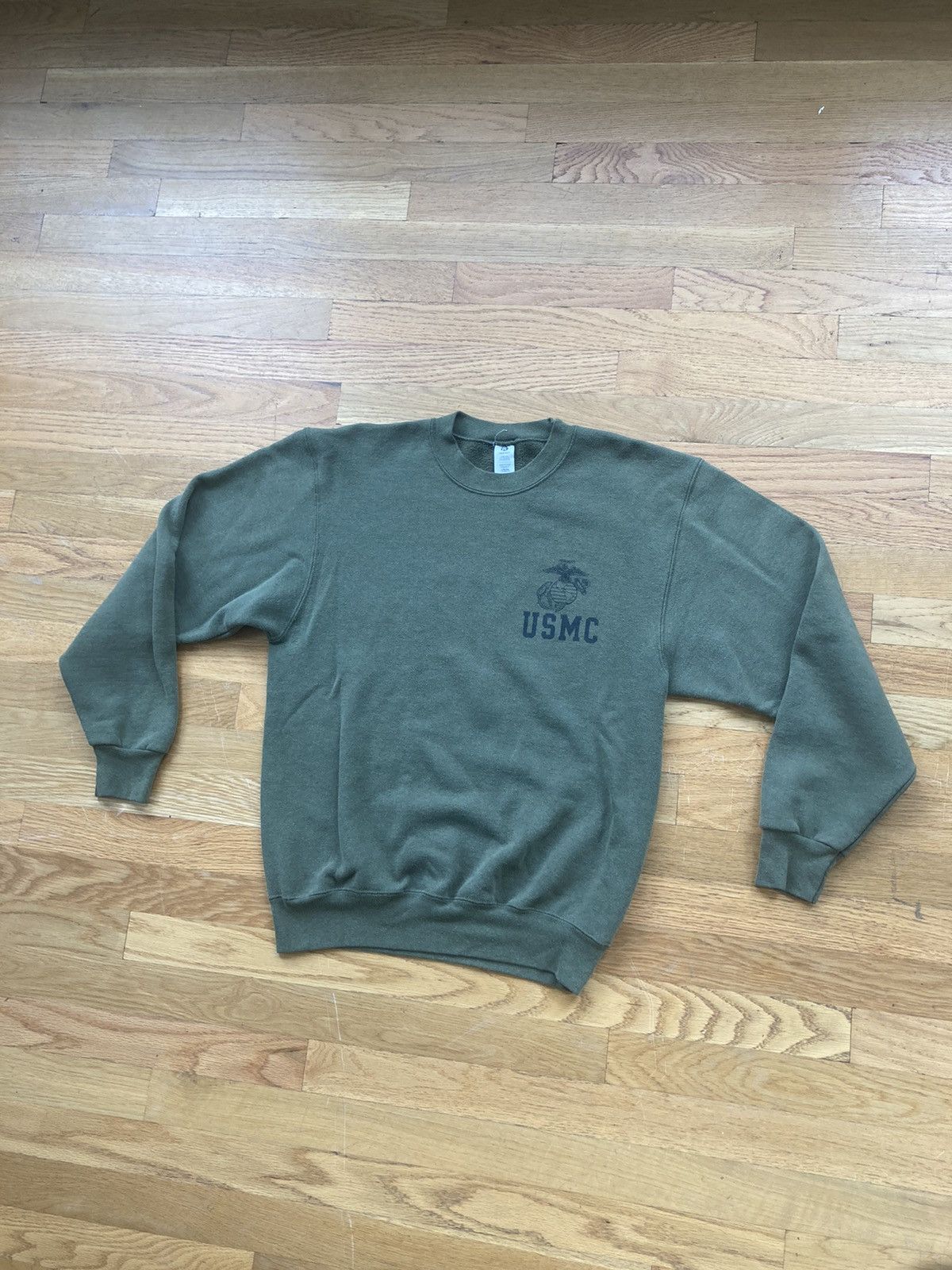Vintage Vintage 90s Military USMC Crewneck Medium | Grailed