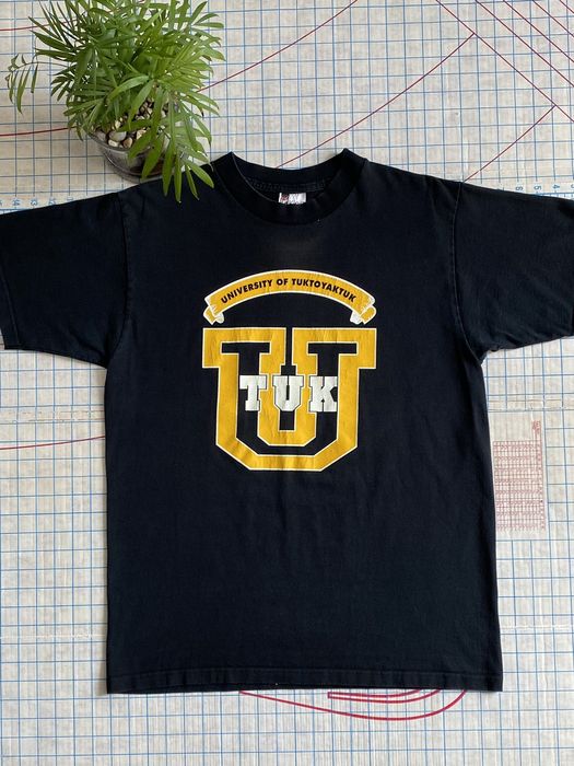 Vintage Vintage Tuk U University of Tuktoyaktuk Collegiate Humor Tee ...