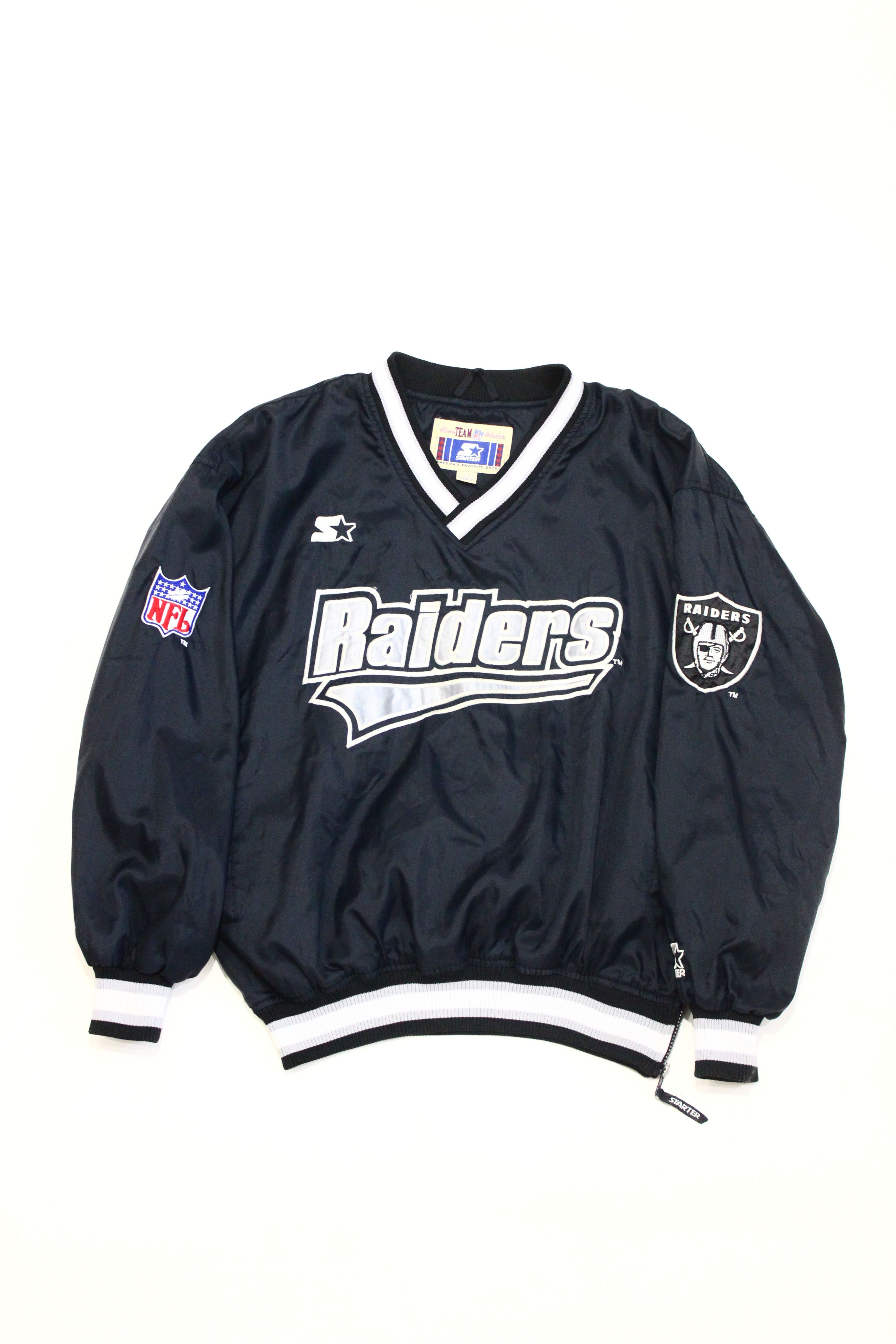 NFL × Starter Vintage NFL Raiders Starter Jacket | Grailed