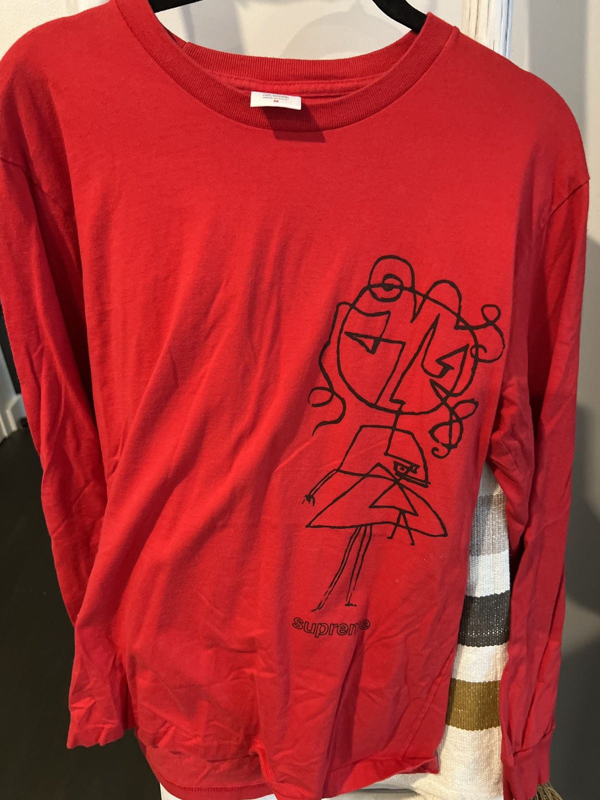 Supreme Supreme stick figure long sleeve | Grailed