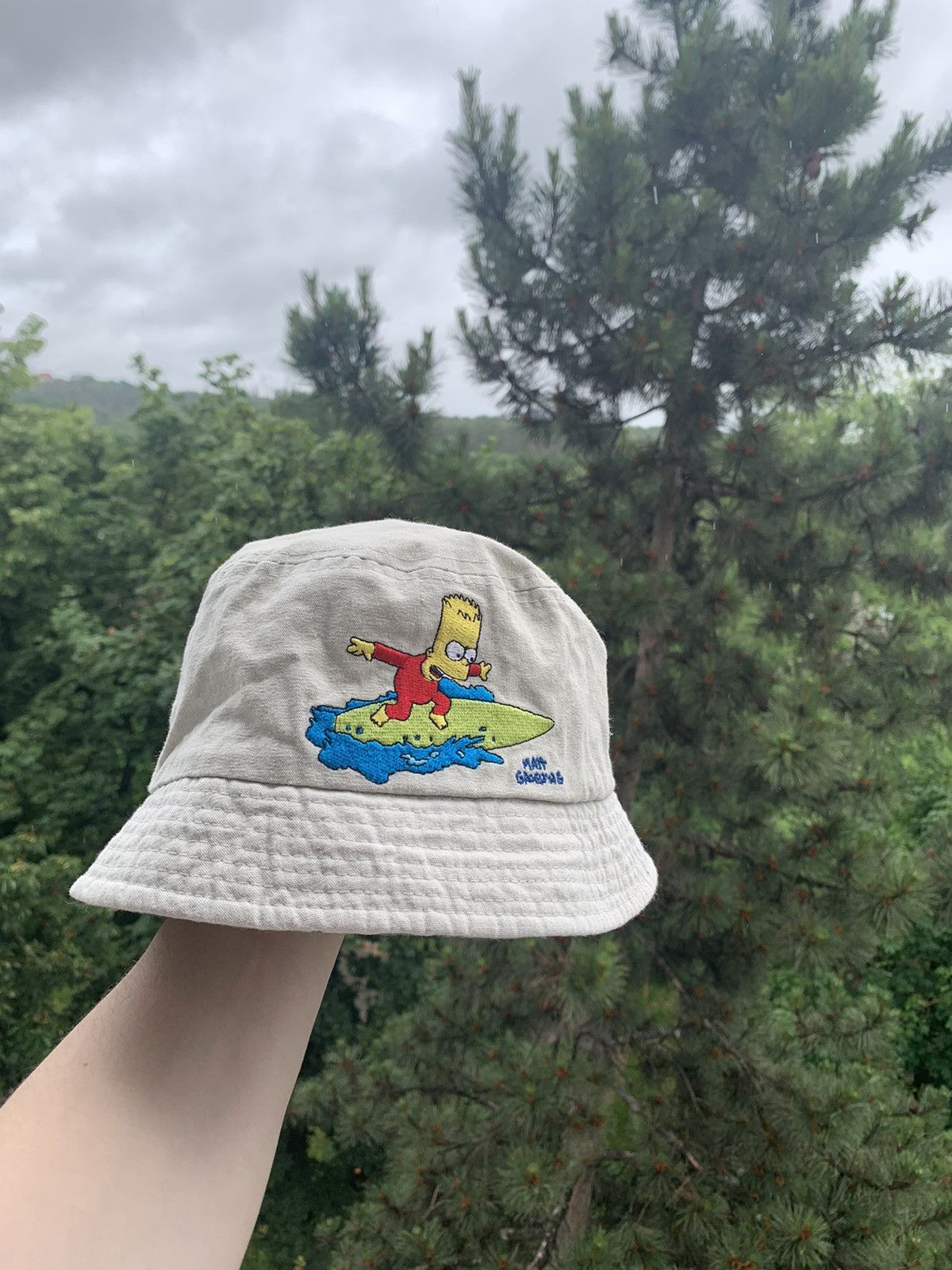 The Simpsons × Vintage Vintage 2001 The Simpsons Bucket Hat RARE | Grailed