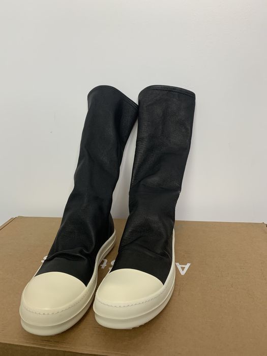 Rick Owens Rick Owens Leather Sock Ramones | Grailed