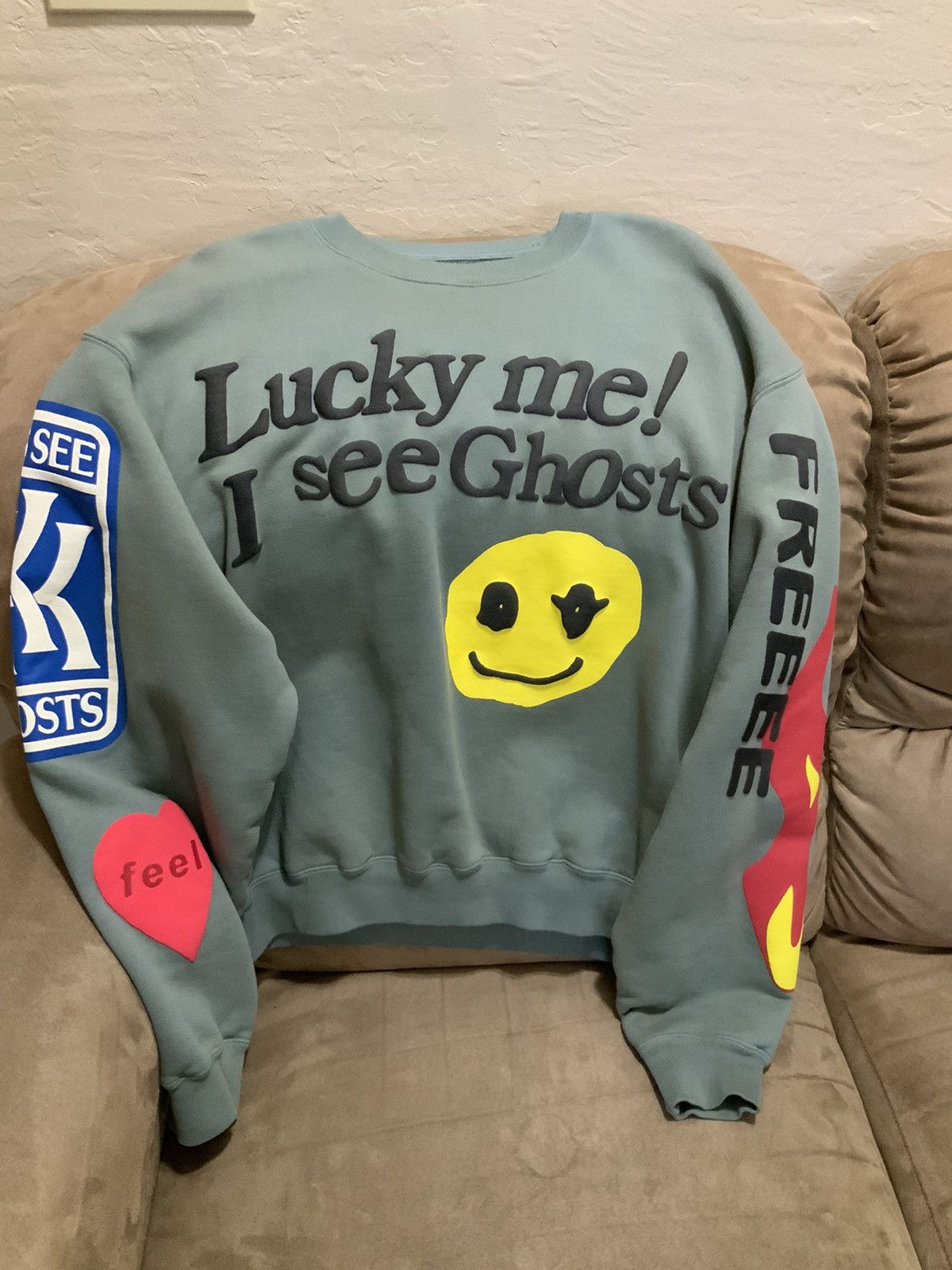 Cactus Plant Flea Market × Kanye West × Kid Cudi CPFM Kids See Ghosts, Lucky Me I See Ghosts ...