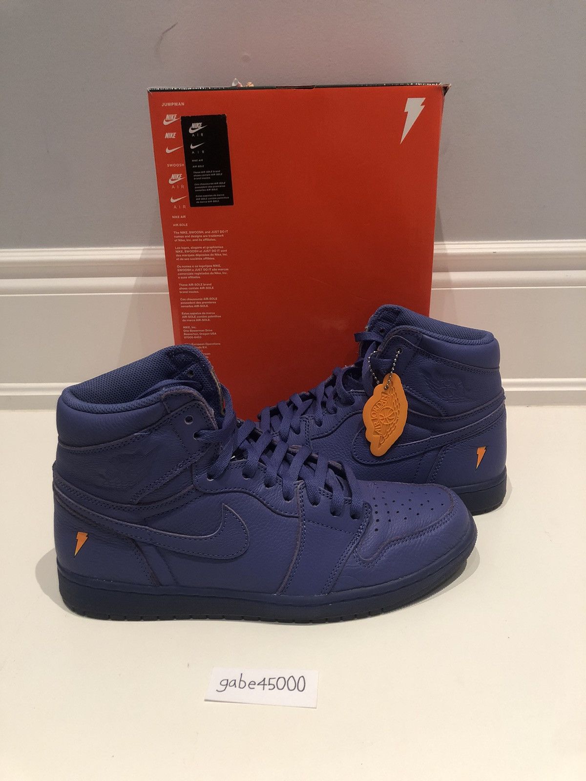 Gatorade × Jordan Brand × Nike Air Jordan 1 Retro High OG Gatorade Rush ...