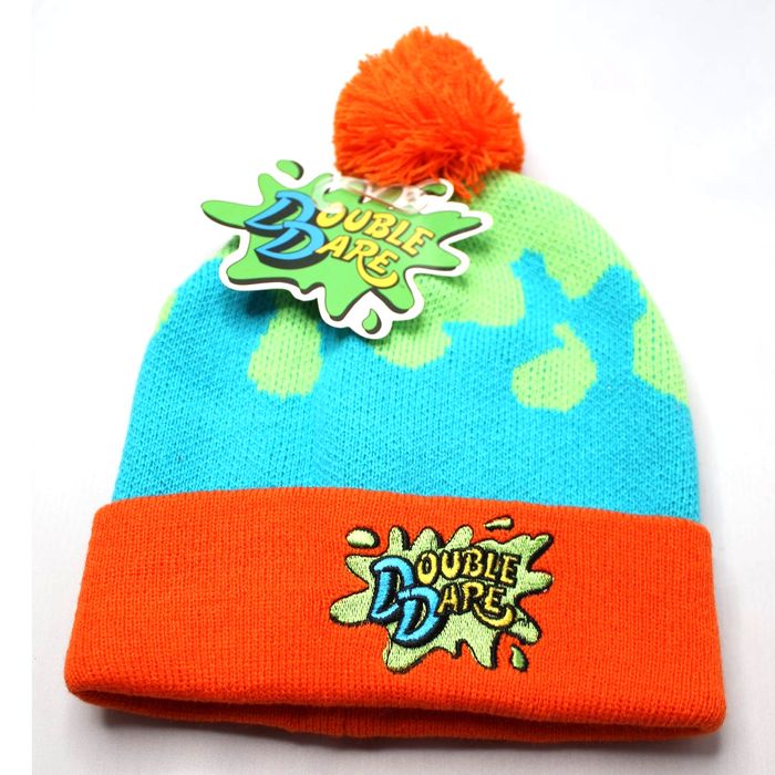 Other Double Dare Slime Beanie Culturefly the Nick Box skully cap | Grailed