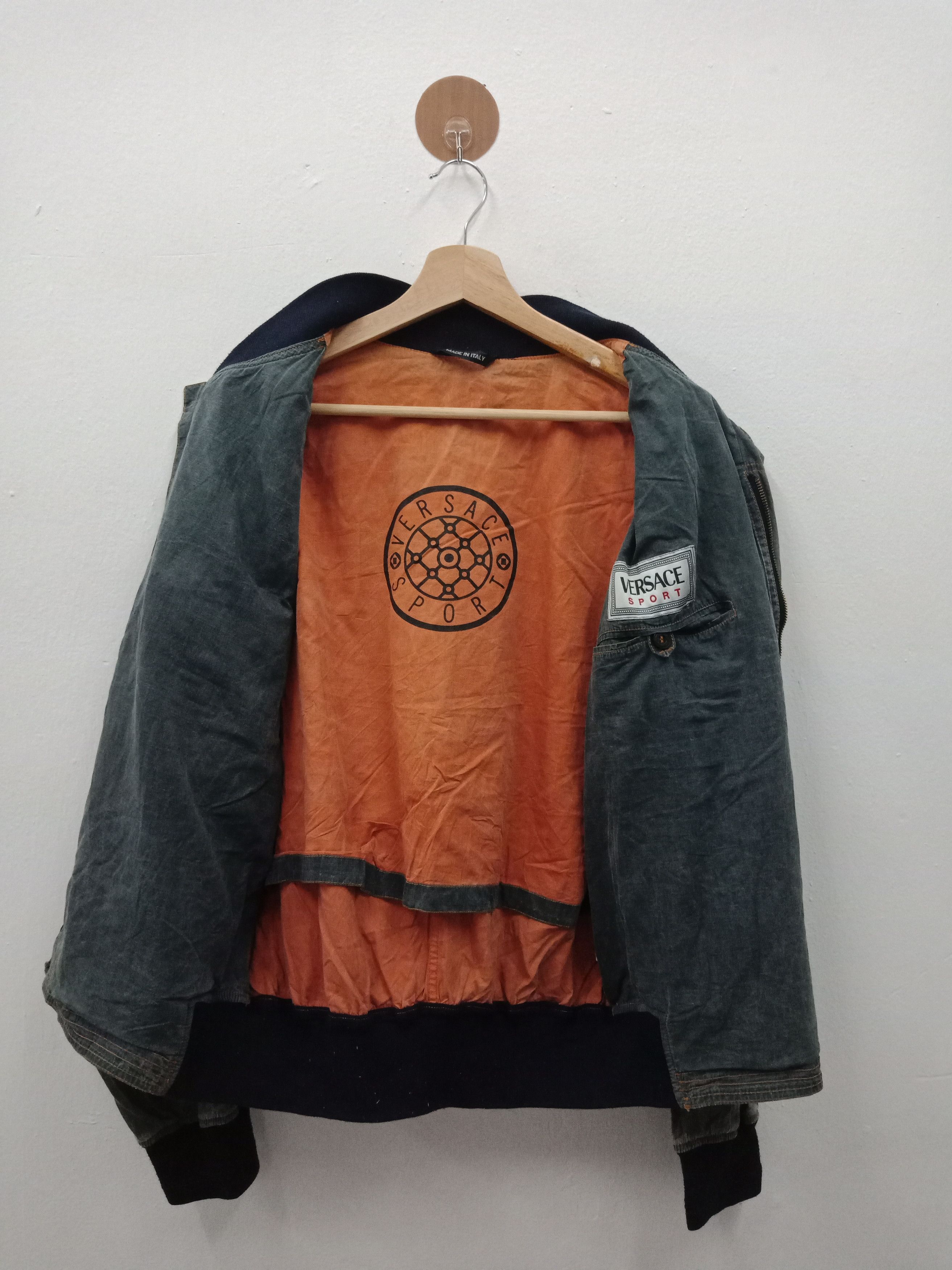 Versace Versace Sports Cotton Giubetto Jacket Made in Italy | Grailed