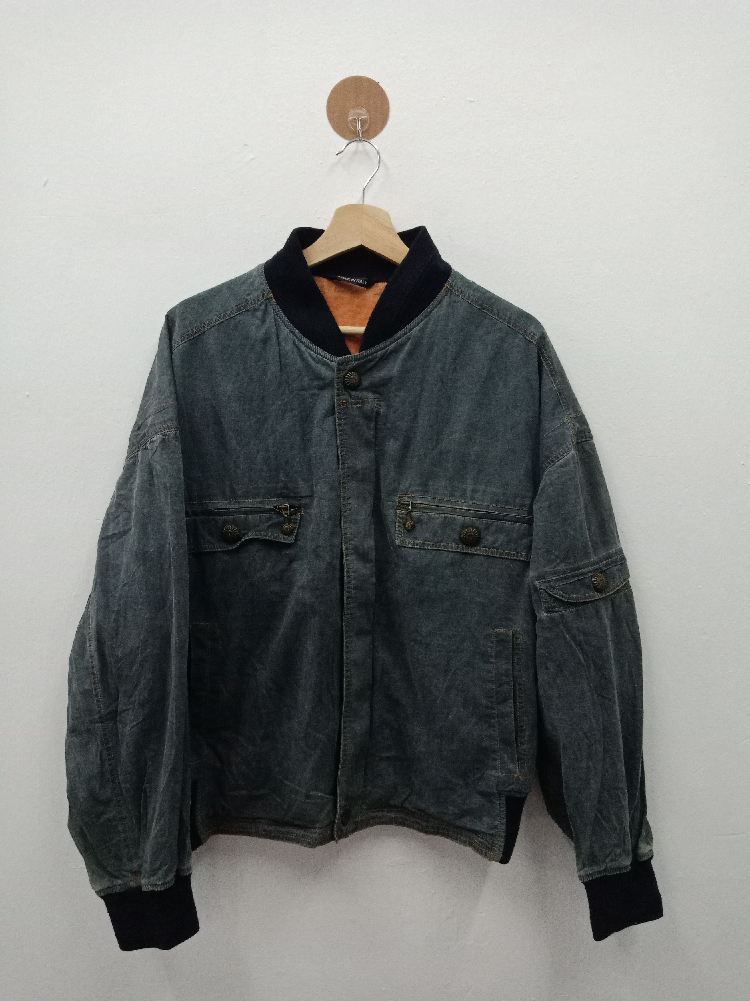 Versace Versace Sports Cotton Giubetto Jacket Made in Italy | Grailed