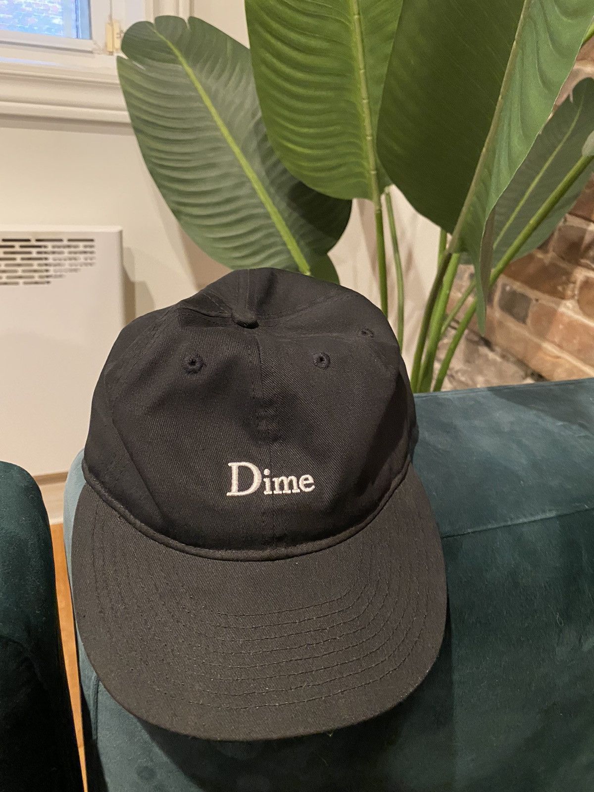 Dime Classic logo strapback hat | Grailed