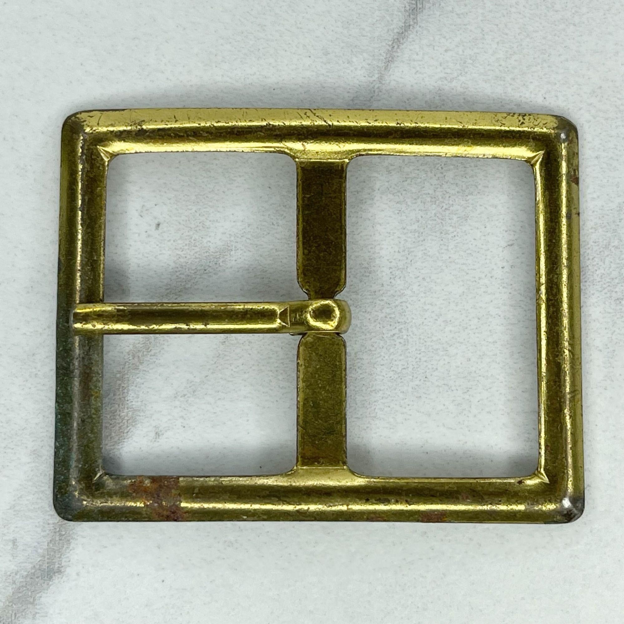 Other Gold Tone Rectangle Simple Basic Belt Buckle | Grailed