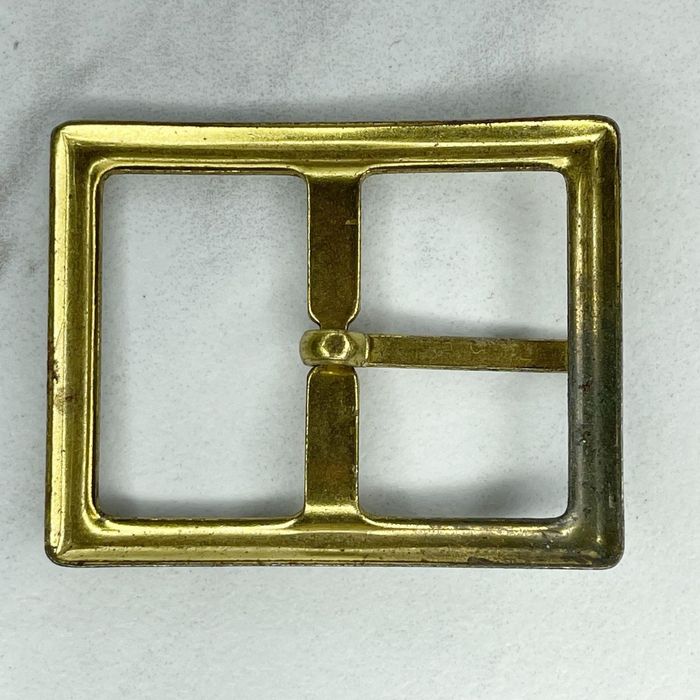 Other Gold Tone Rectangle Simple Basic Belt Buckle | Grailed