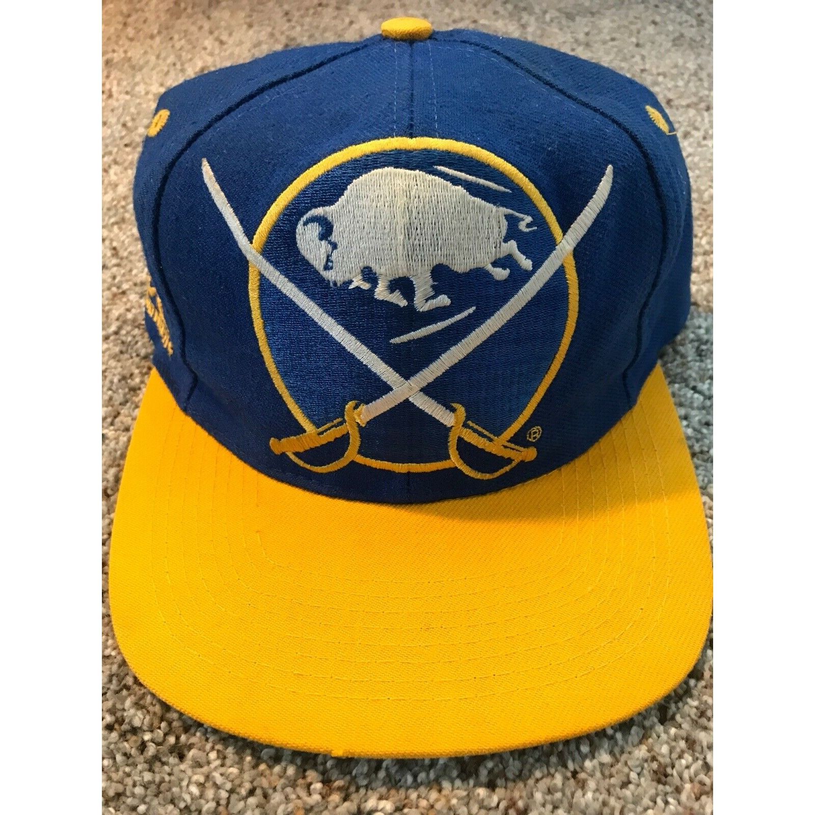 Logo Athletic Vintage 90’s Logo Athletic Buffalo Sabres Snapback Hat ...