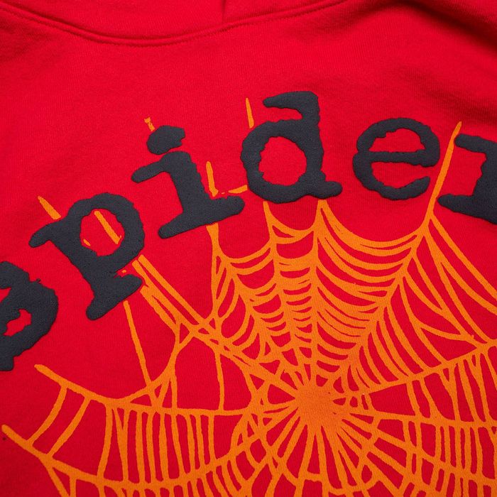 Young Thug Spider Worldwide OG Red XL | Grailed