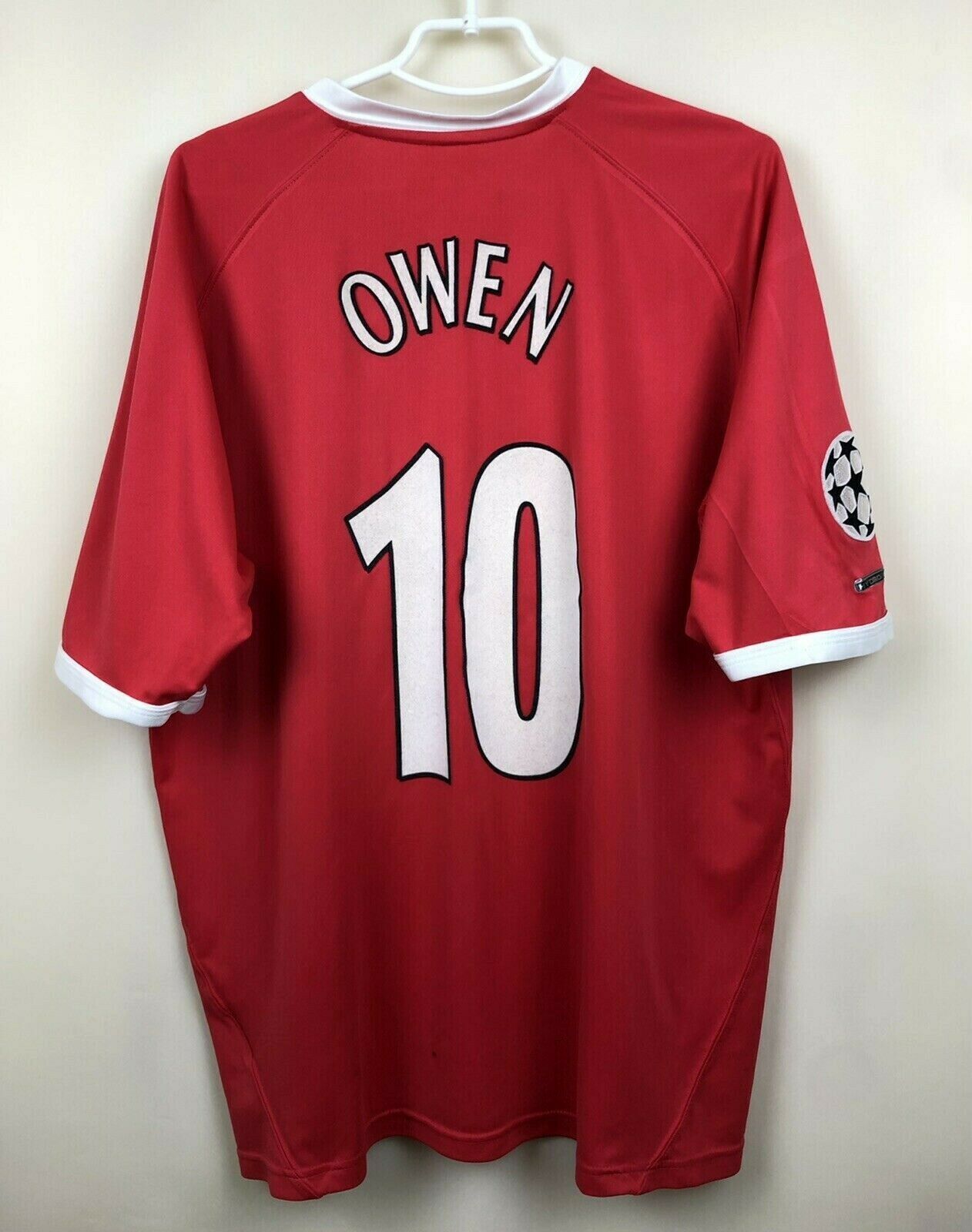 Reebok VINTAGE LIVERPOOL 2001 2002 2003 HOME OWEN SHIRT | Grailed
