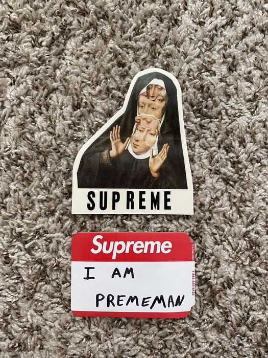 Supreme Supreme Nun sticker | Grailed