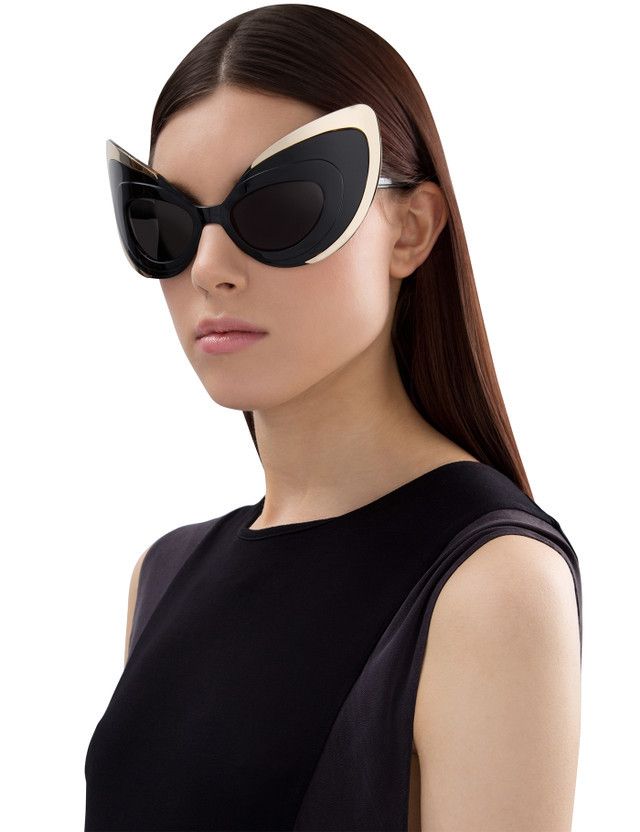 Linda Farrow linda farrow mask sunglasses | Grailed
