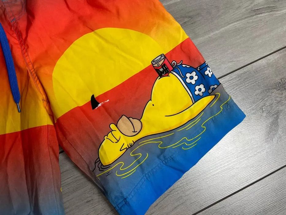 The Simpsons The Simpson shorts beach swimmer homer size Medium band ...
