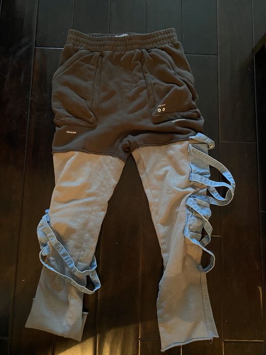 Number (N)ine Number Nine x C2h4 Hybrid Cargo Sweatpants | Grailed