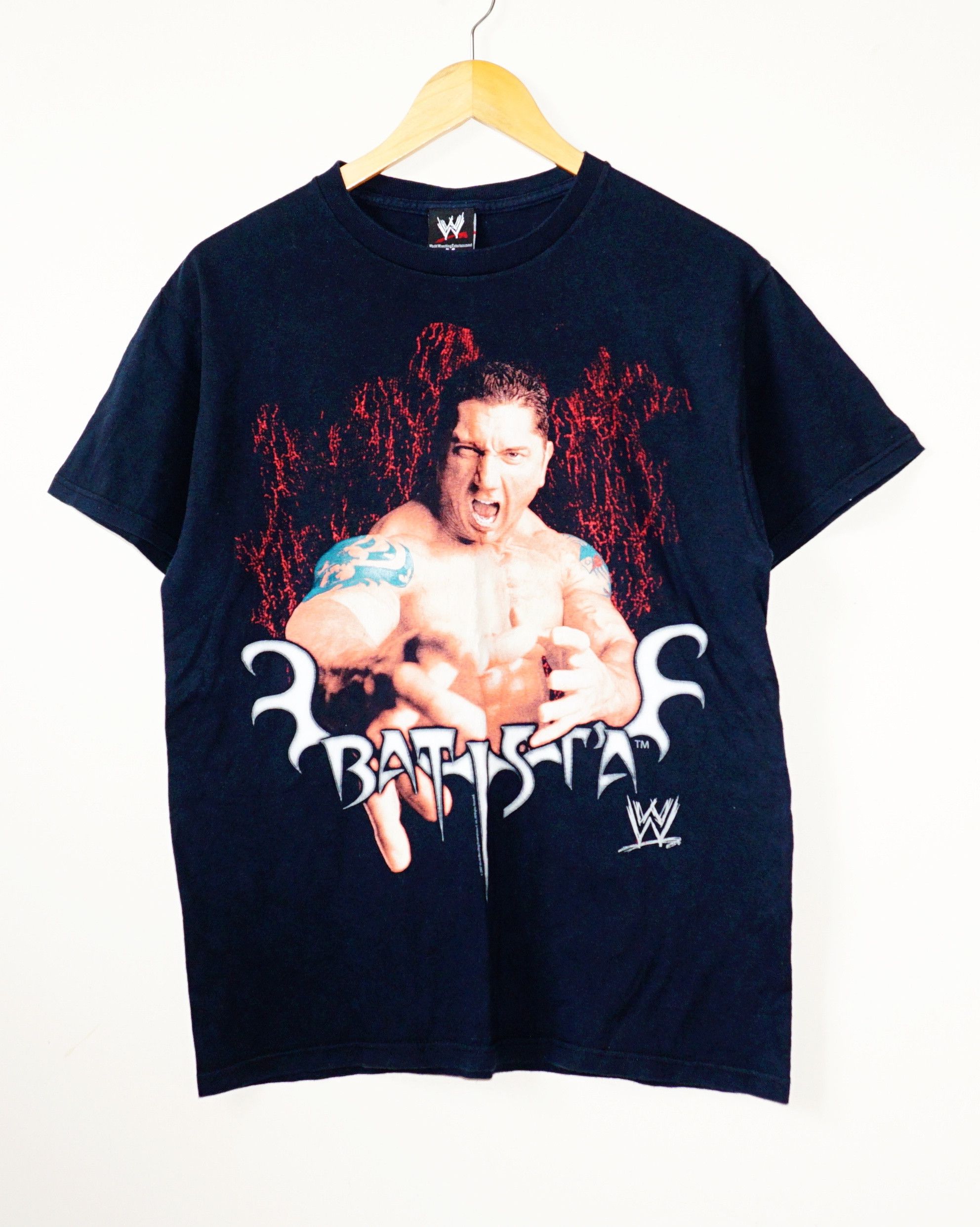 Vintage × Wwe Dave Batista Vintage WWE Big Screen tshirt | Grailed
