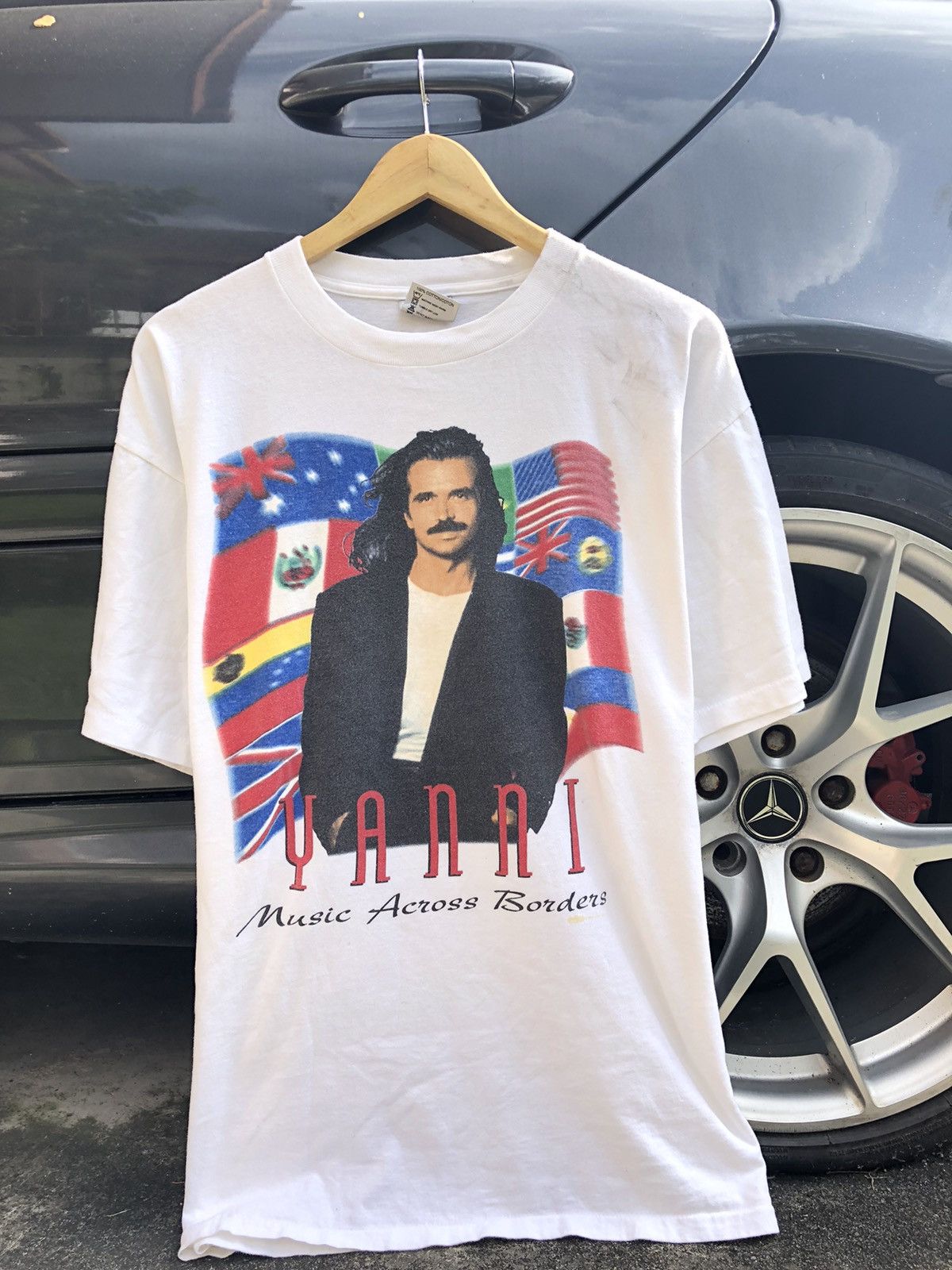 Vintage 1995 YANNI MUSIC ACROSS BORDER | Grailed