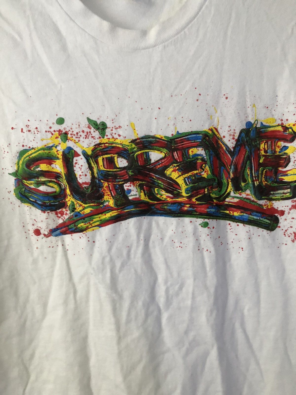 Supreme Supreme Splatter Tee | Grailed