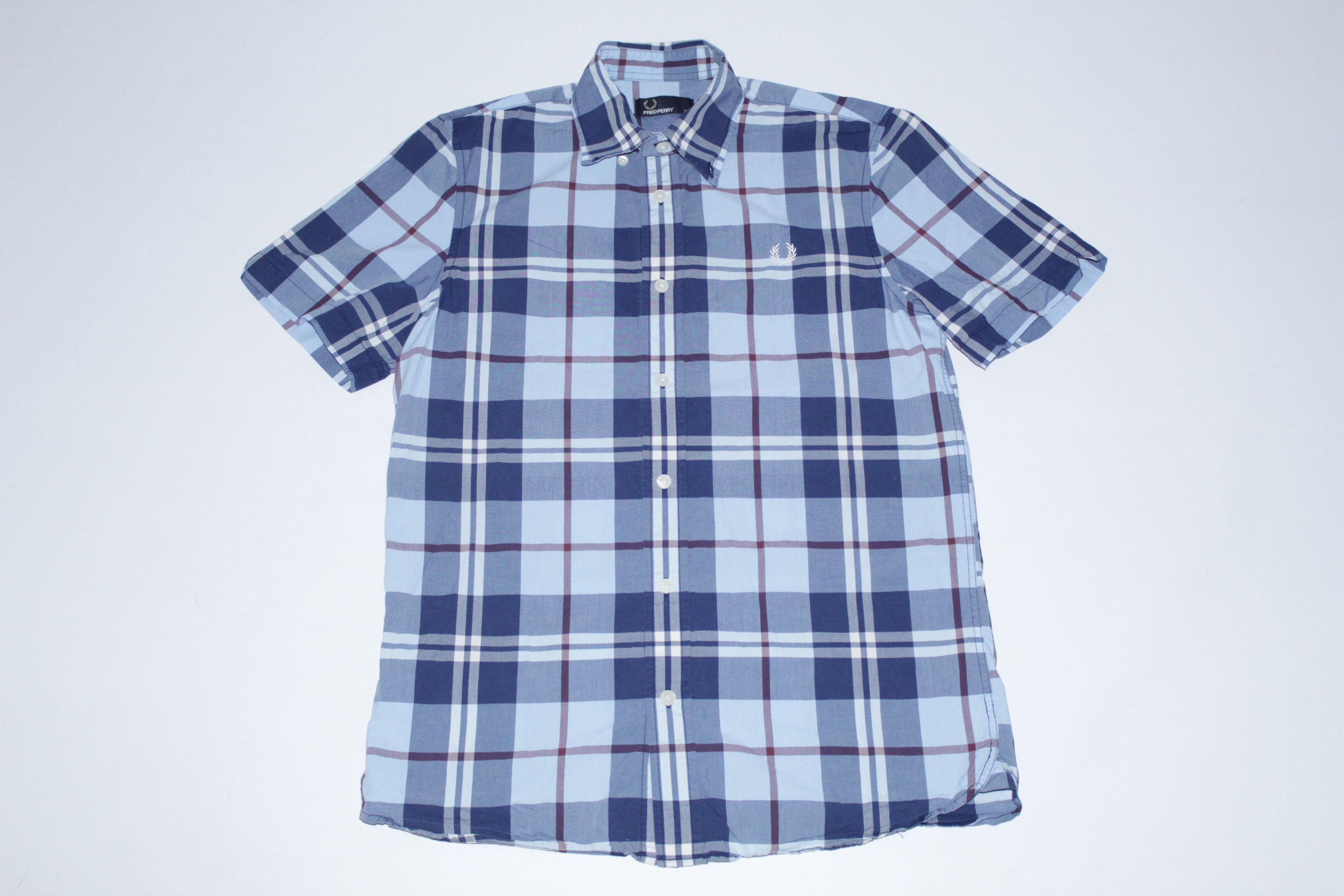 Fred Perry × Vintage Fred Perry Casual Checkered Shirt | Grailed
