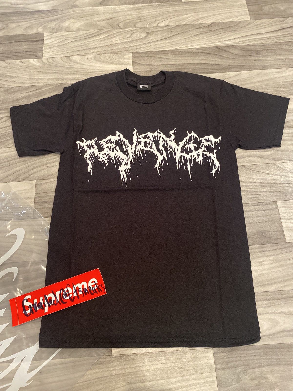 Revenge Revenge Lightning Drip Tee | Grailed