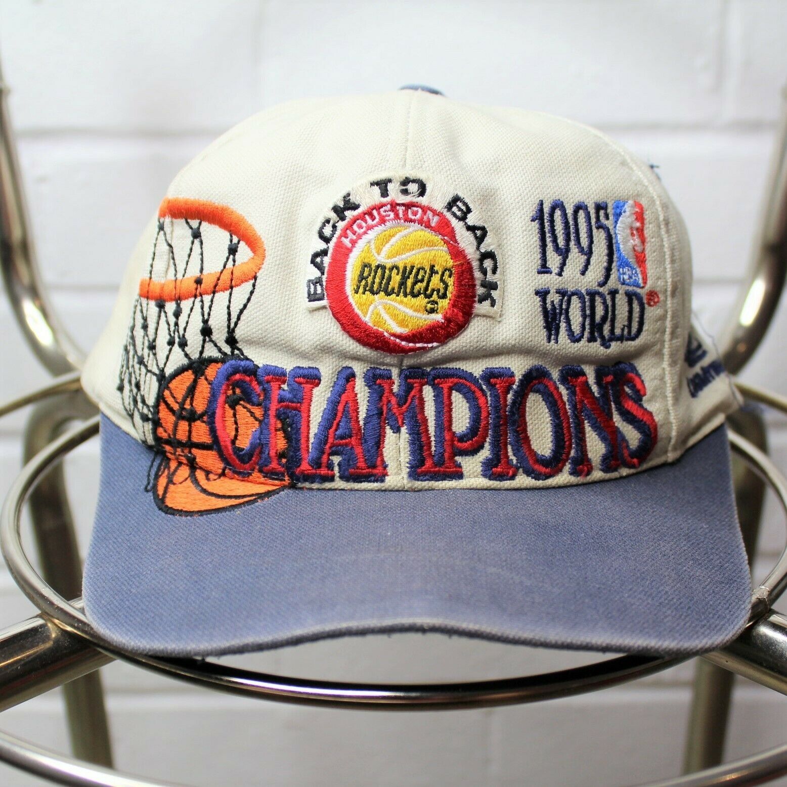Logo Athletic Vintage LogoAthletics 1995 Houston Rockets World Champion ...