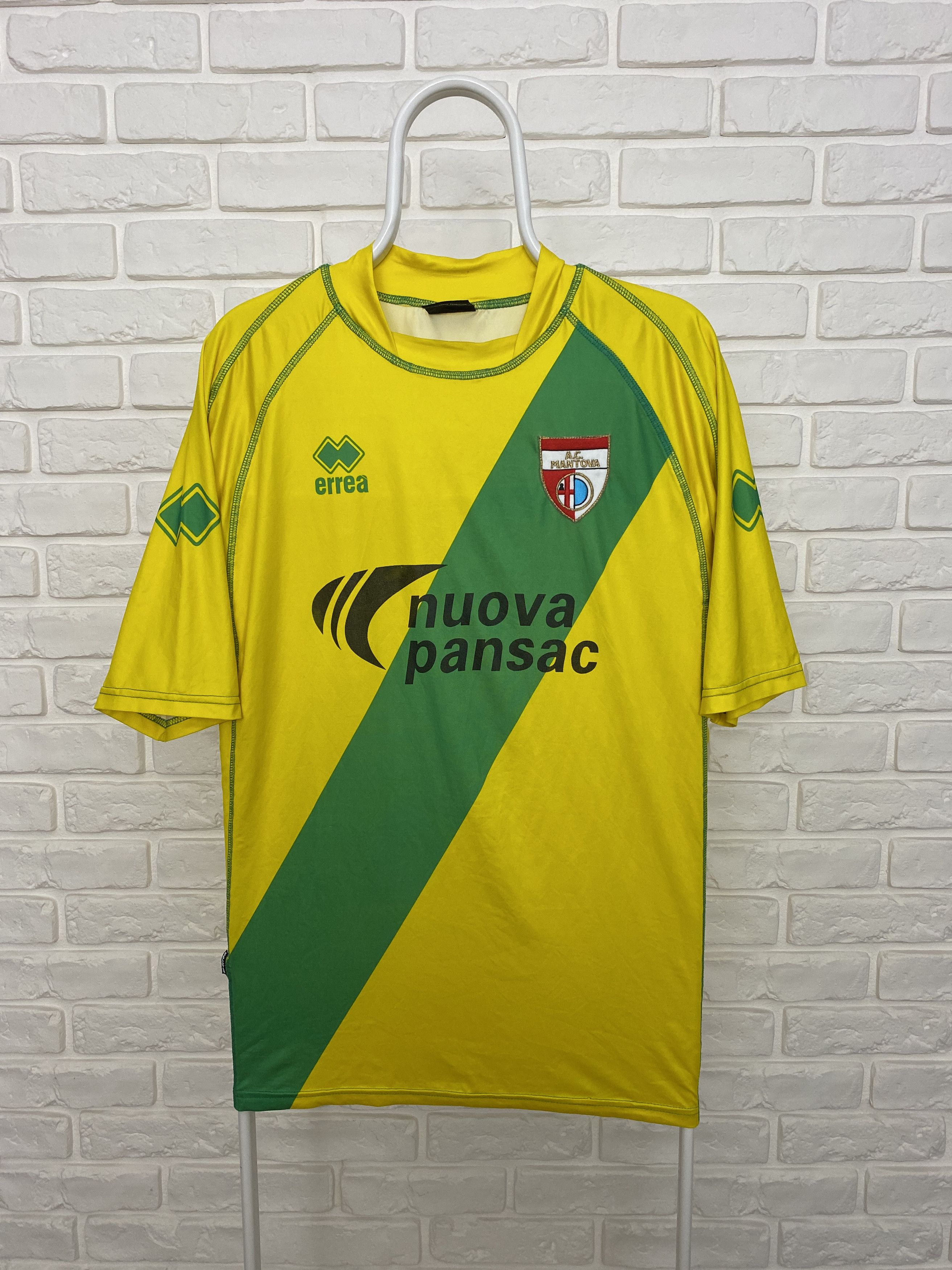 Vintage AC MANTOVA 2005 2006 ERREA THIRD FOOTBALL SHIRT SIZE L | Grailed