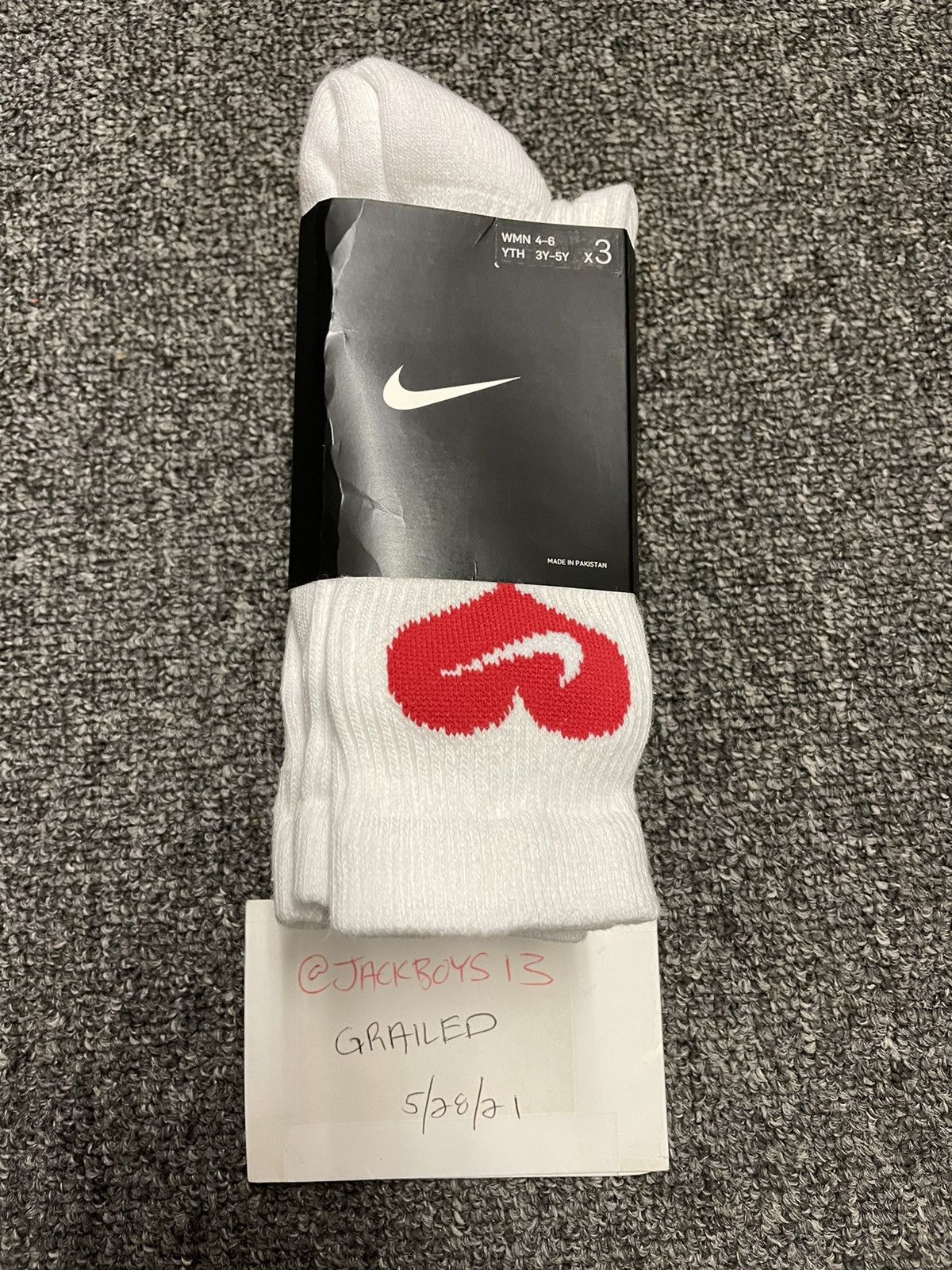 Drake × Nike Nike Drake Certified Lover Boy CLB Socks S | Grailed