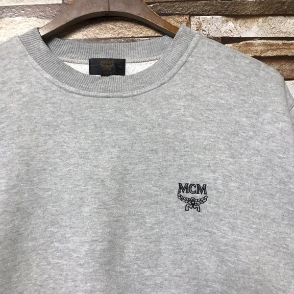 MCM Vintage MCM Small Logo Embroidery Sweatshirt | Grailed