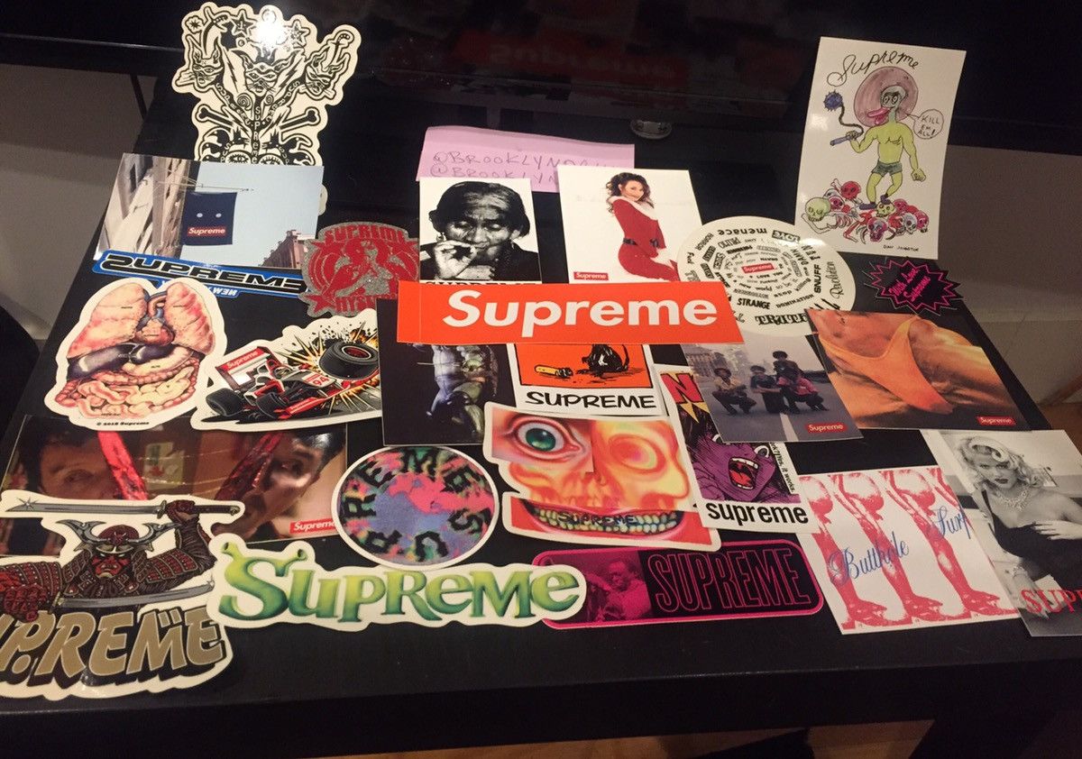 Supreme Various Supreme Stickers Multiple Seasons SF BoxLogo Sticker ...