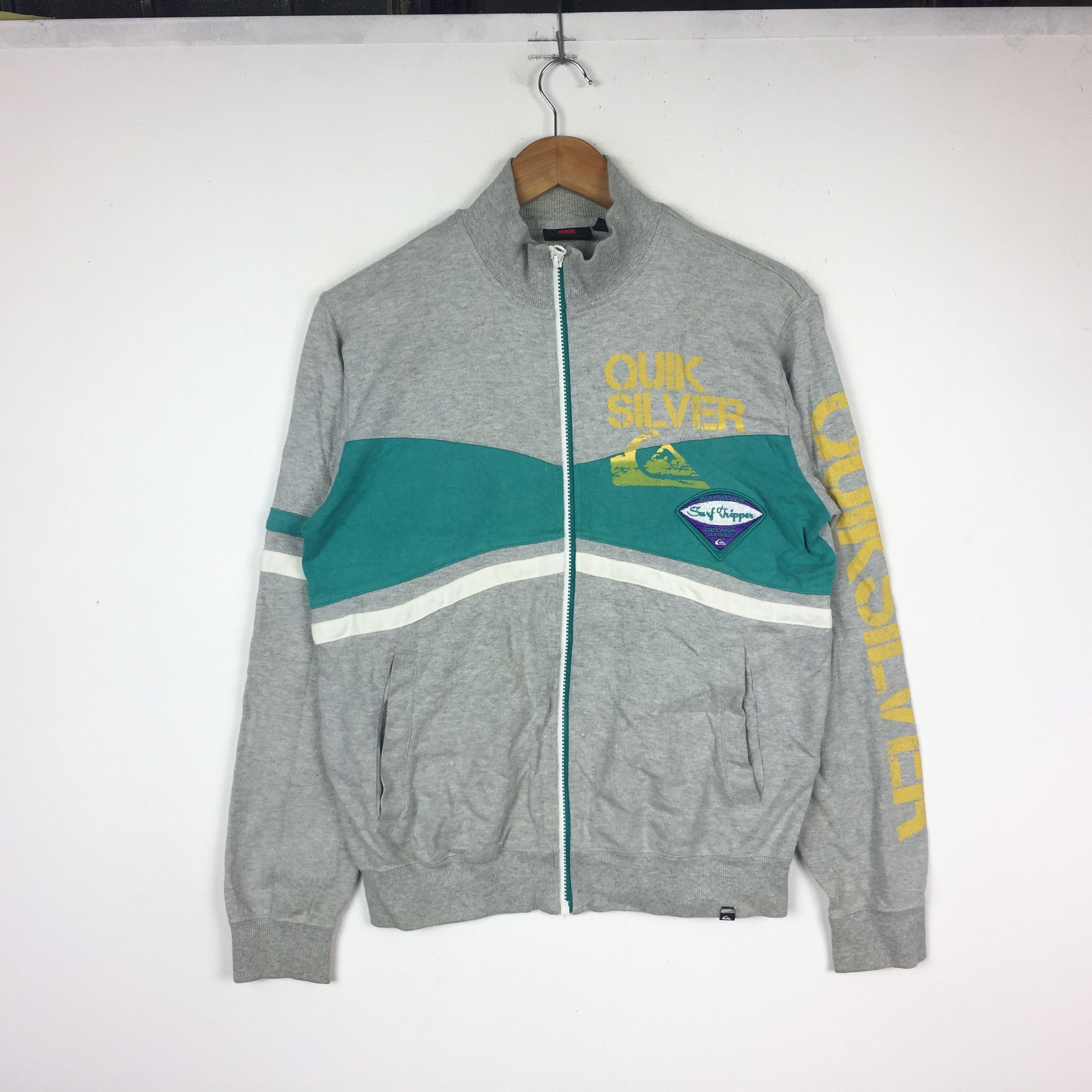 Quicksilver Quicksilver Logo jacket Zipper | Grailed
