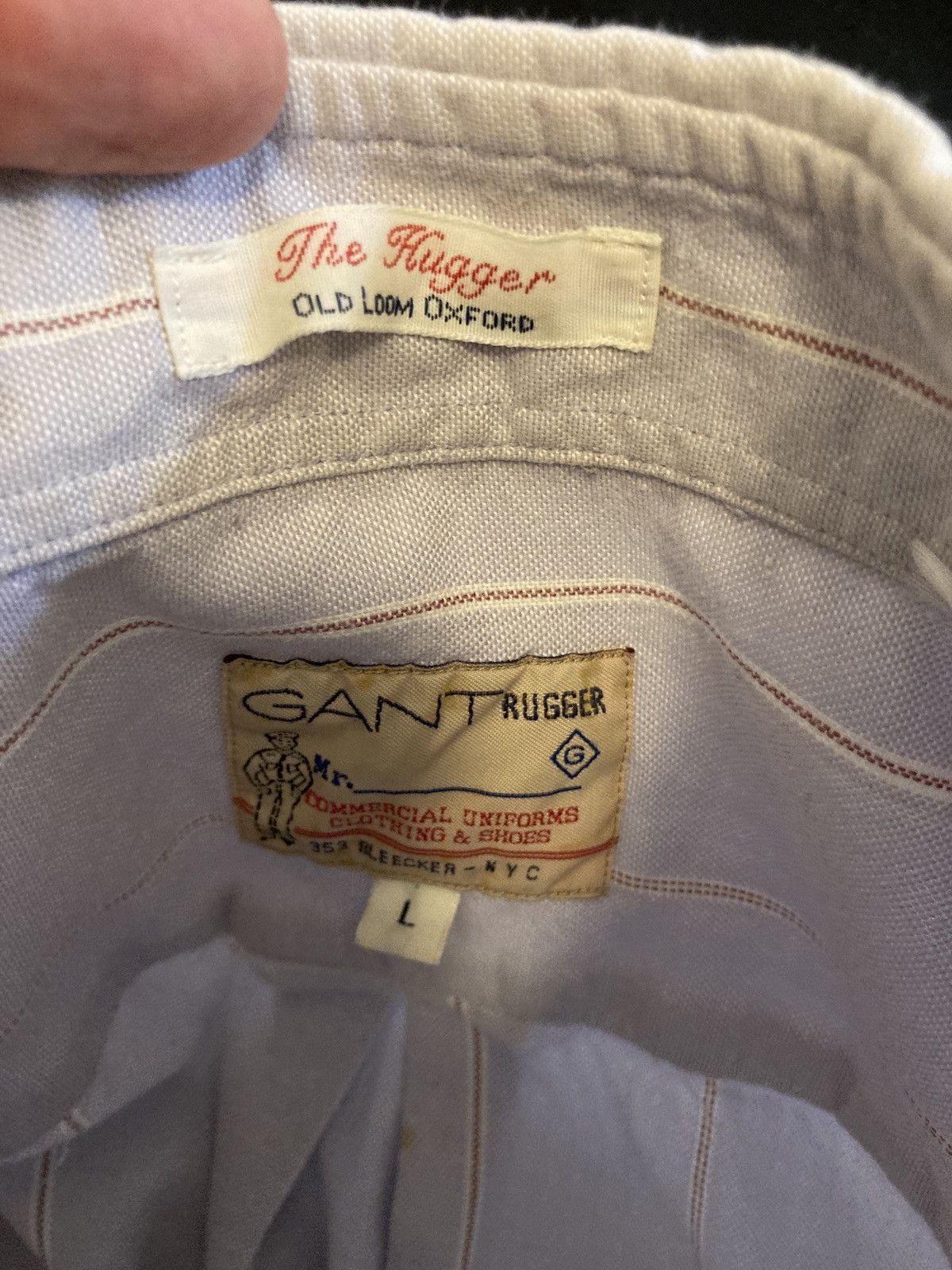 Gant Rugger “The Hugger” old-loom Oxford | Grailed