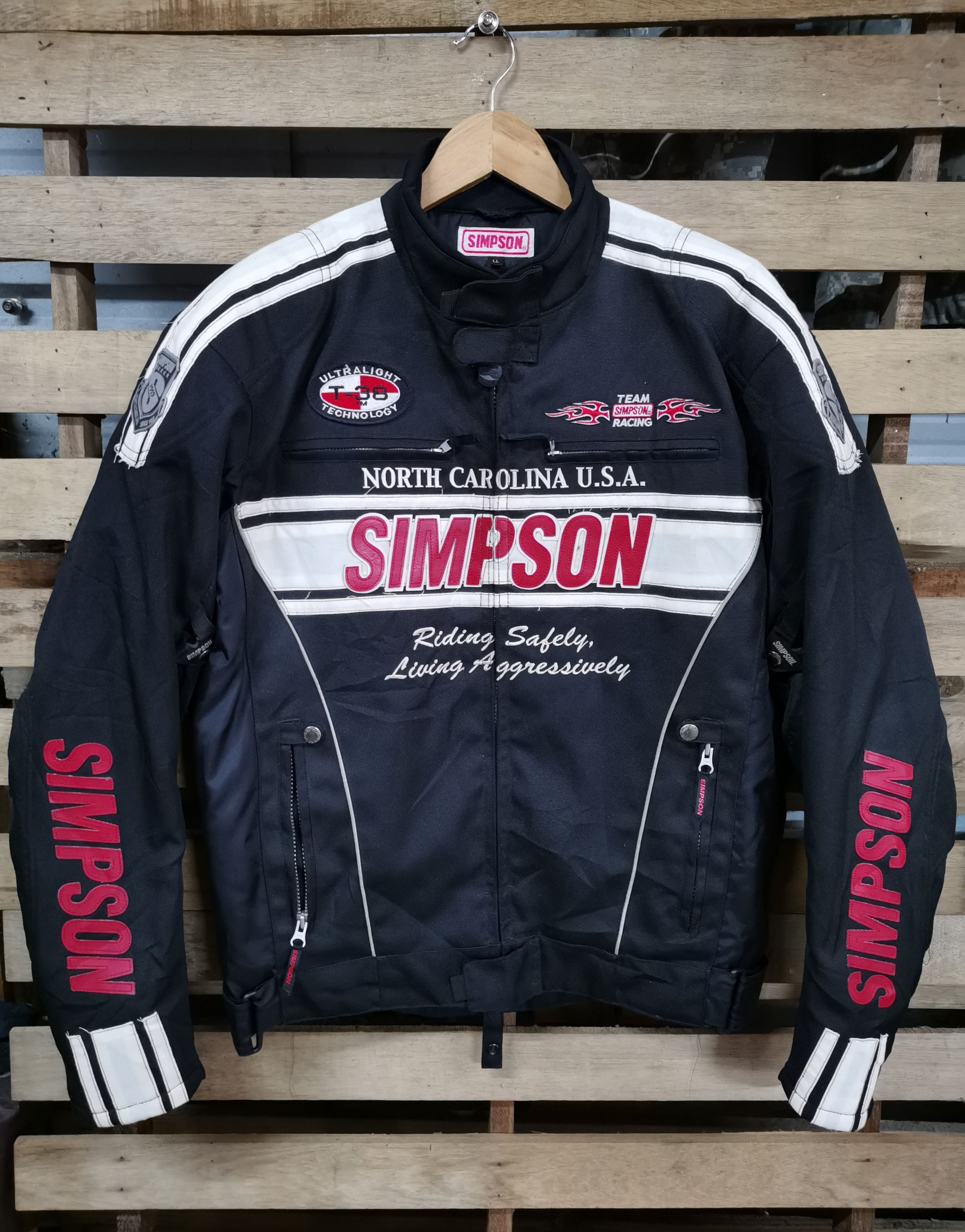 Sports Specialties SIMPSON JACKET SAFETY MOTORCYCLE RACING TEAM | Grailed