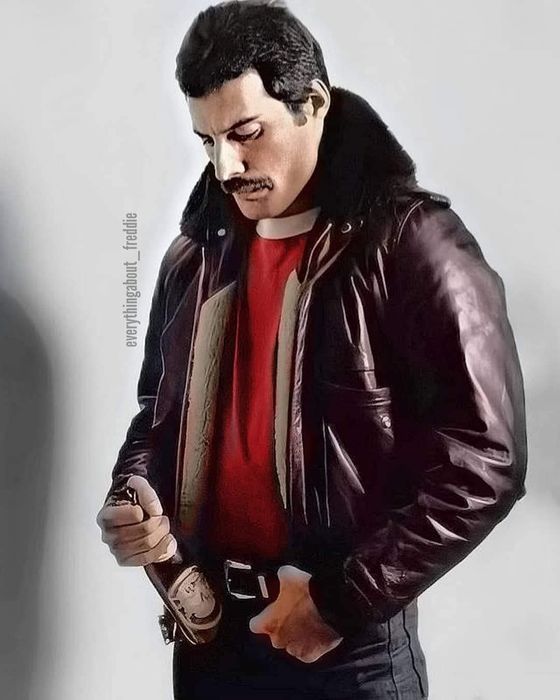 Vintage FINAL DROP STEAL🔥SCHOTT FLIGHT JACKET FREDDIE MERCURY | Grailed