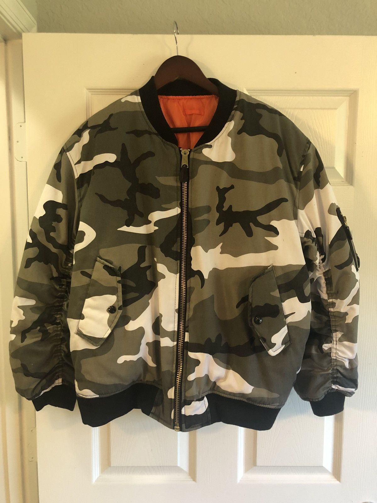 Other Fostex Garments Vintage Wash MA-1 Bomber Jacket | Grailed