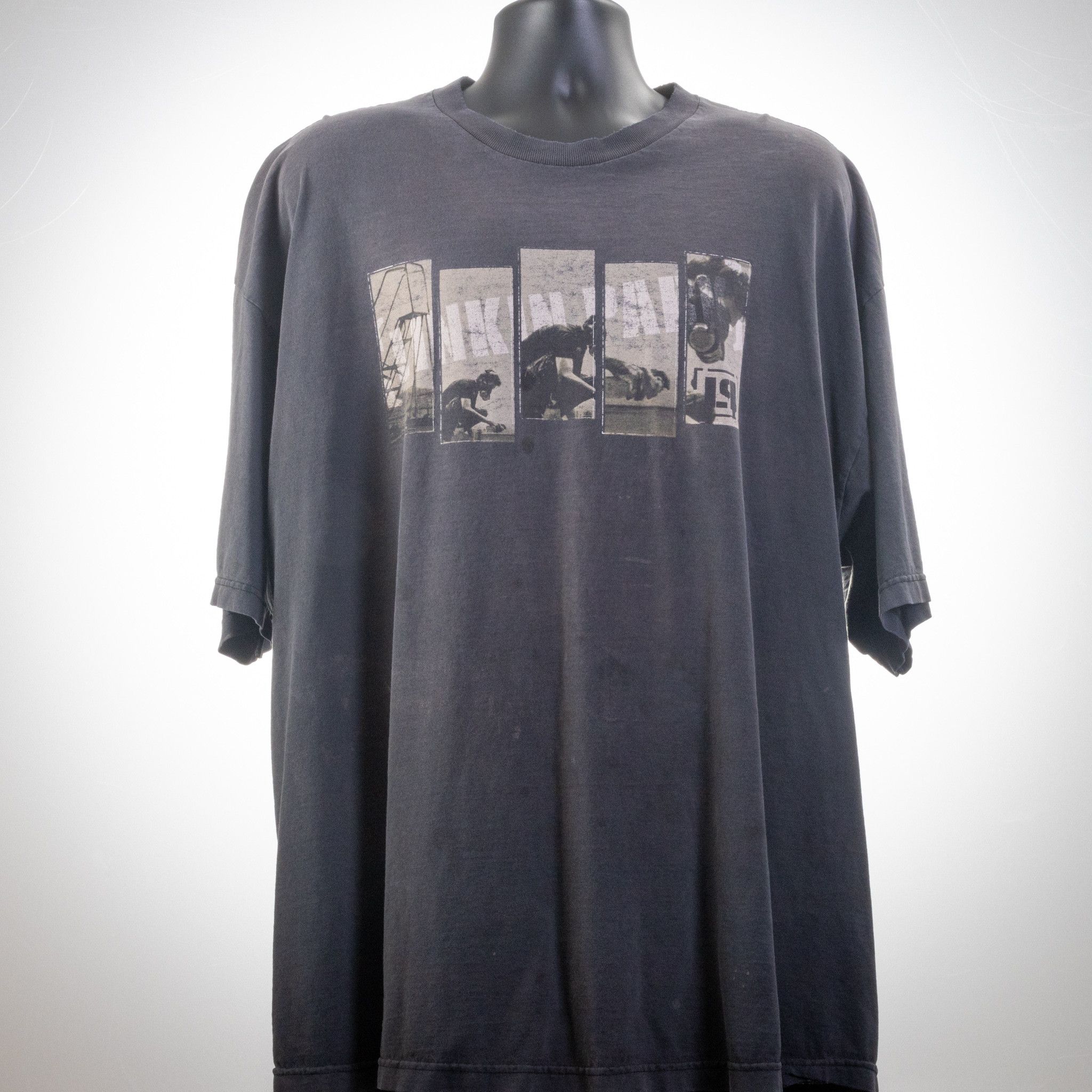 Vintage Linkin Park Meteora Spraypaint stencil graphiti guy | Grailed